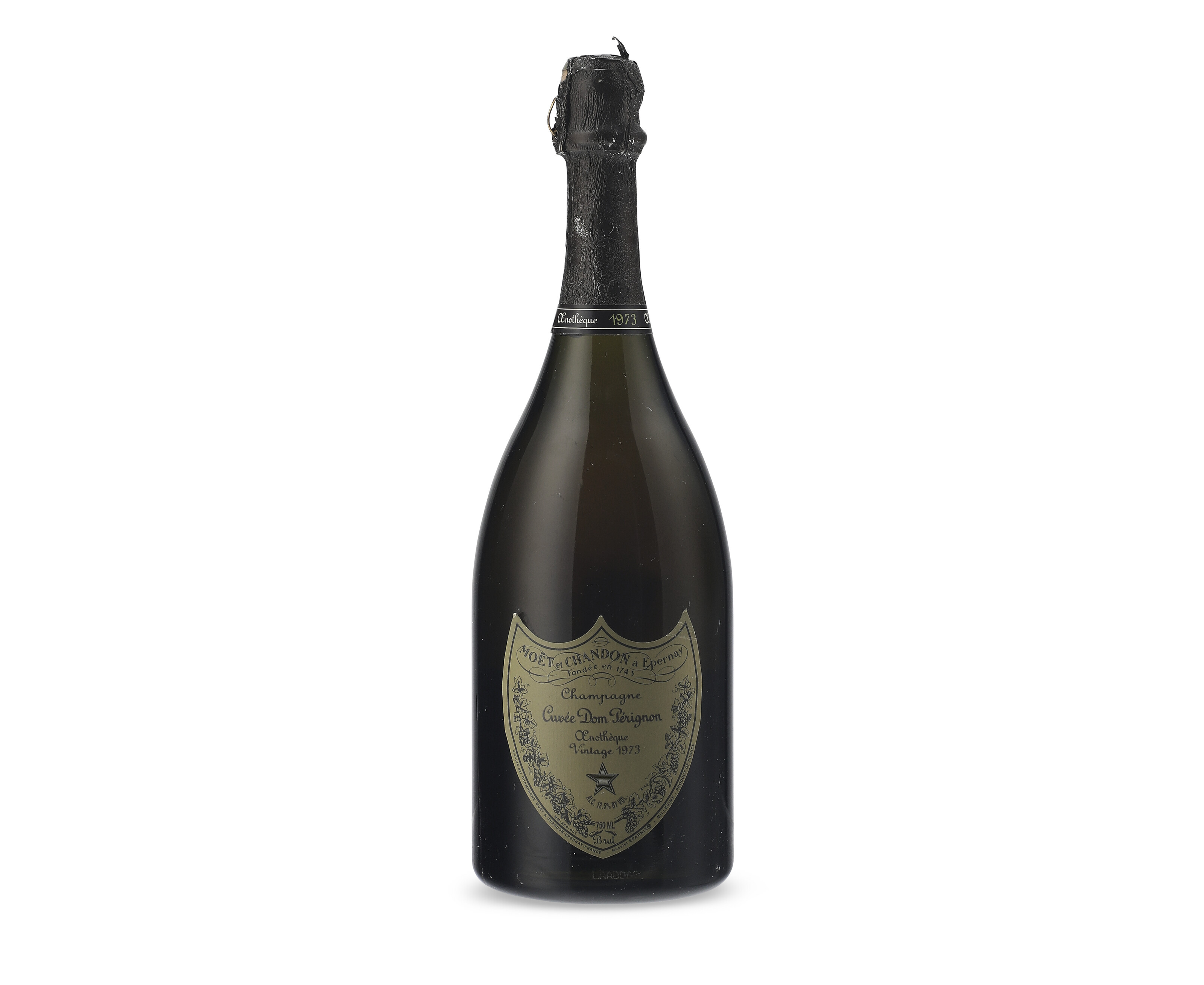 Dom Pérignon, Oenothèque 1973, Champagne u.1cm reverse ullage, torn ...