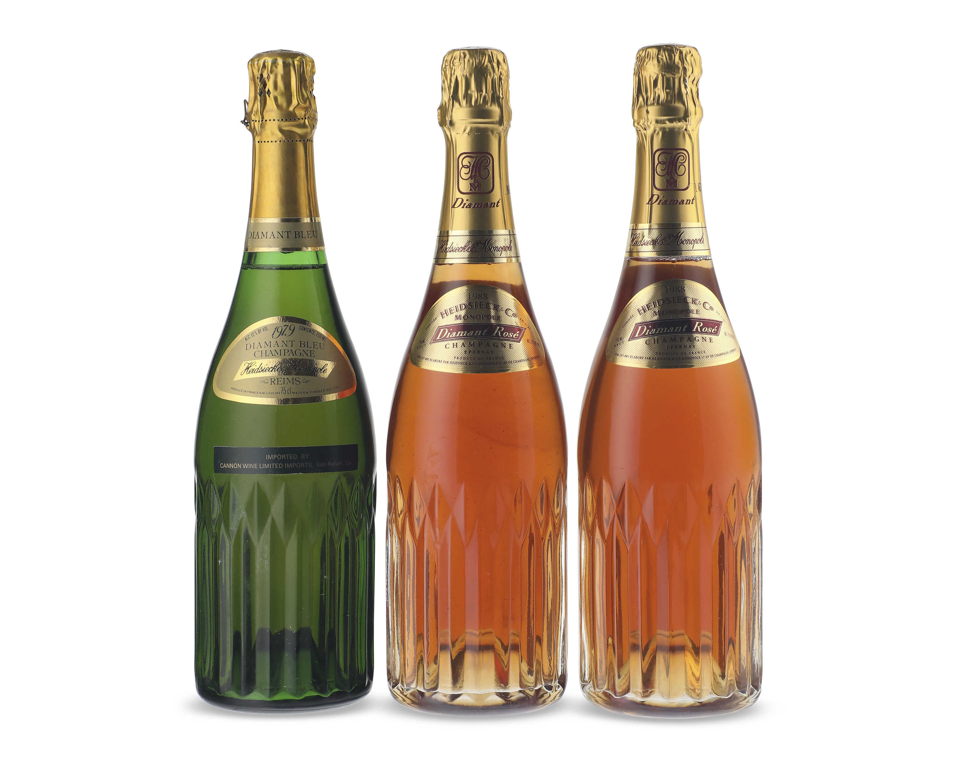 Mixed Lot | Heidsieck & Co | 1979 - 1988, Heidsieck & Co, Monopole ...