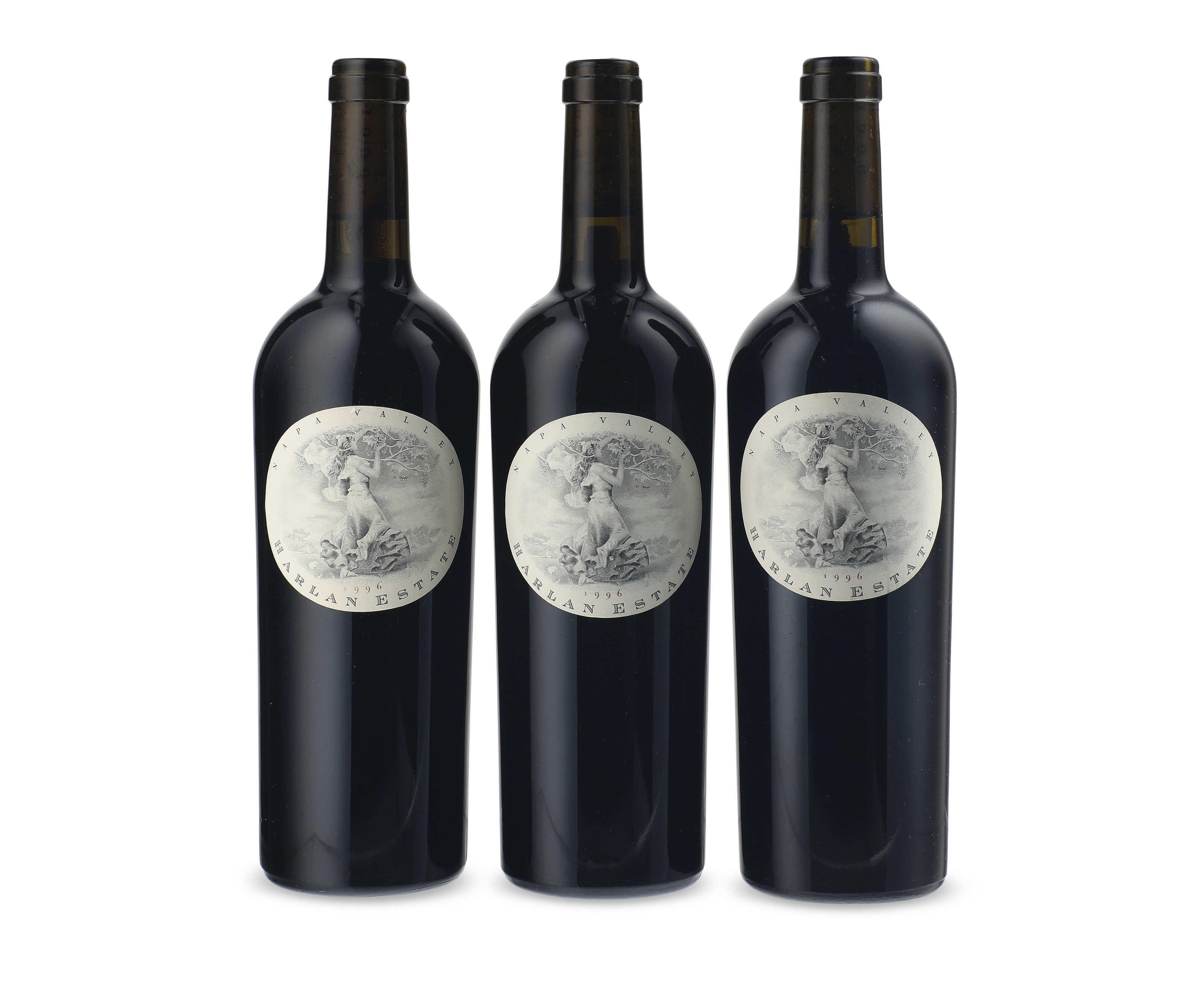 Harlan Estate 1996, Napa Valley Level into neck, 1 nicked label ...