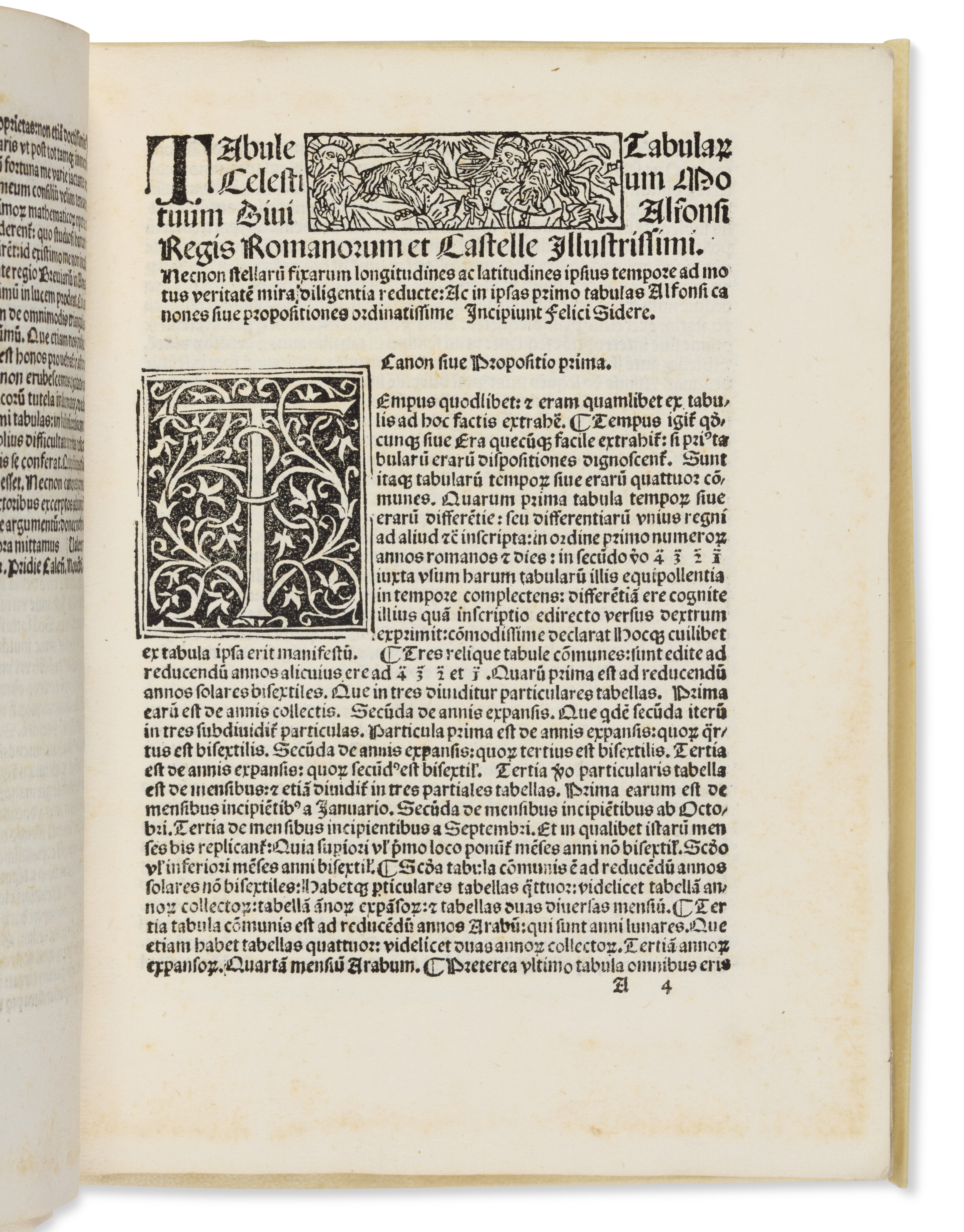 Tabulae astronomicae, Alphonsus X, 1492 | Christie’s