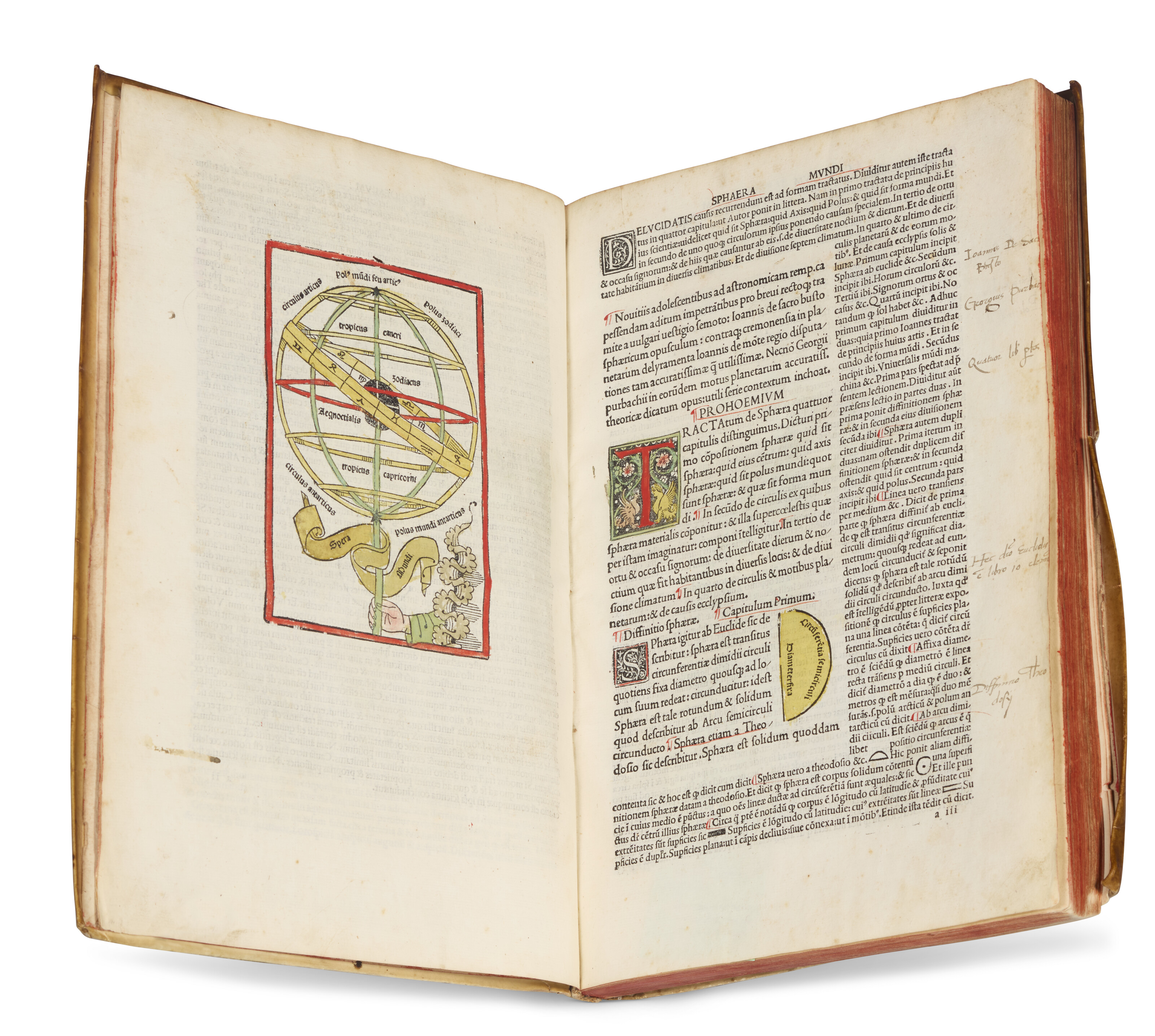 Sphaera mundi – Theoricae novae planetarum, Johannes de Sacro Bosco ...