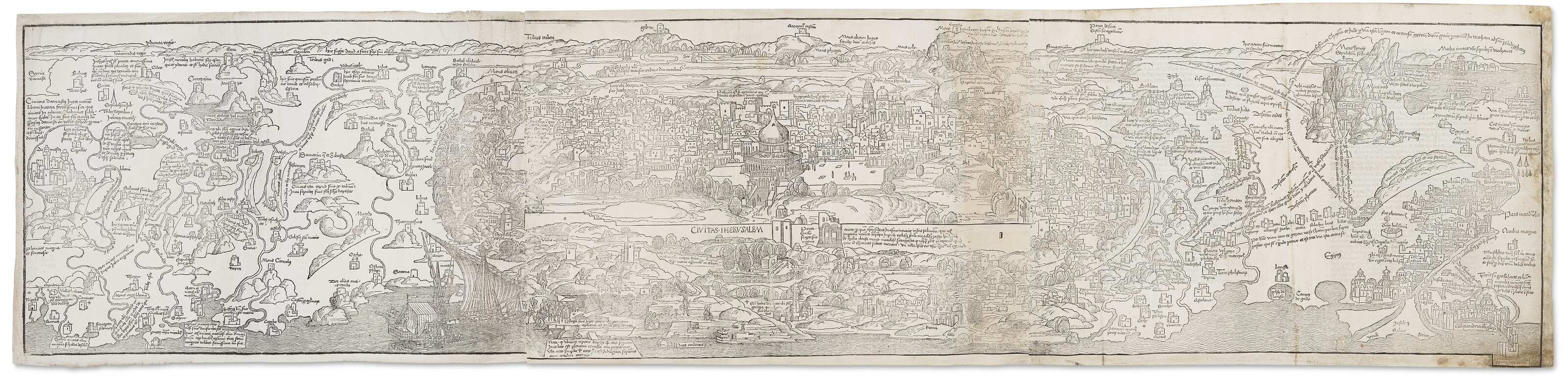 Civitas Iherusalem, Bernhard von Breydenbach, 24 May 1488 | Christie’s