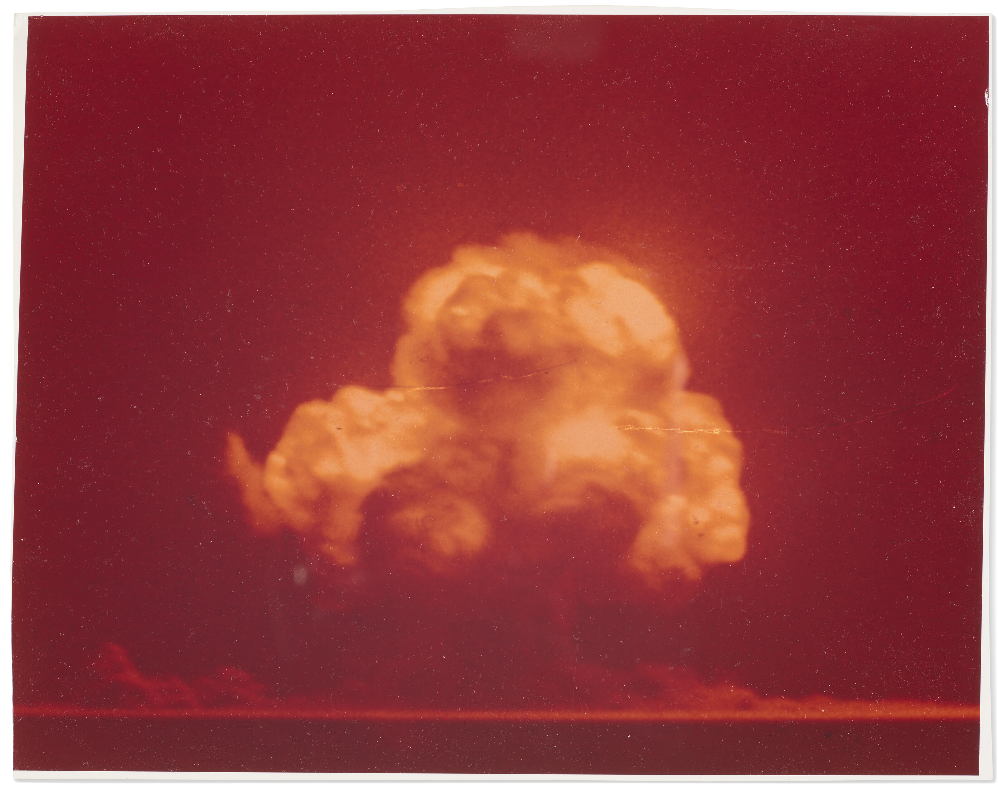 The only color image of the Trinity Test, Jack Aeby, 16 July 1945 ...