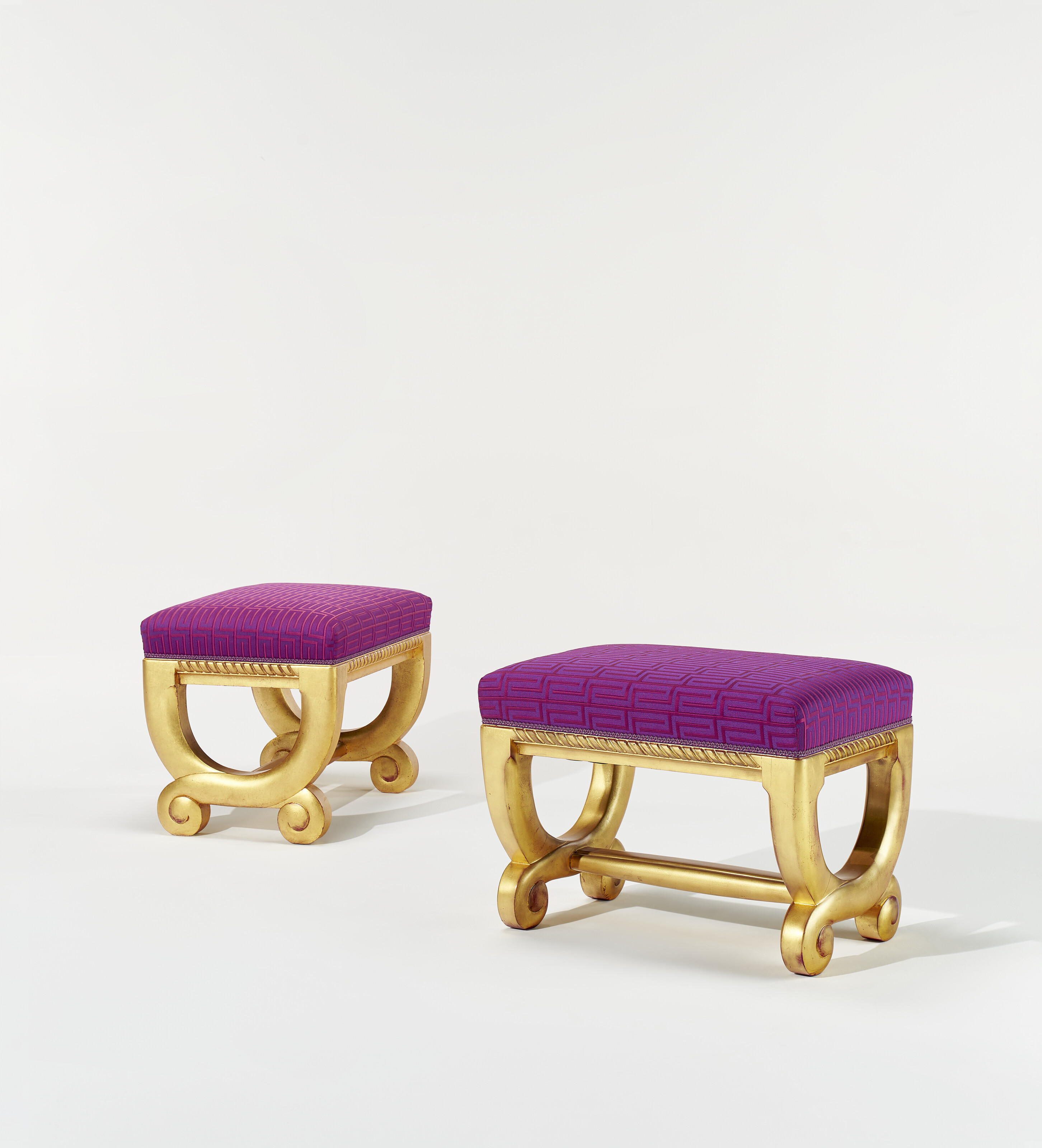 IN THE STYLE OF LOUIS SÜE (1875-1968) AND ANDRÉ MARE (1885-1932), Pair ...