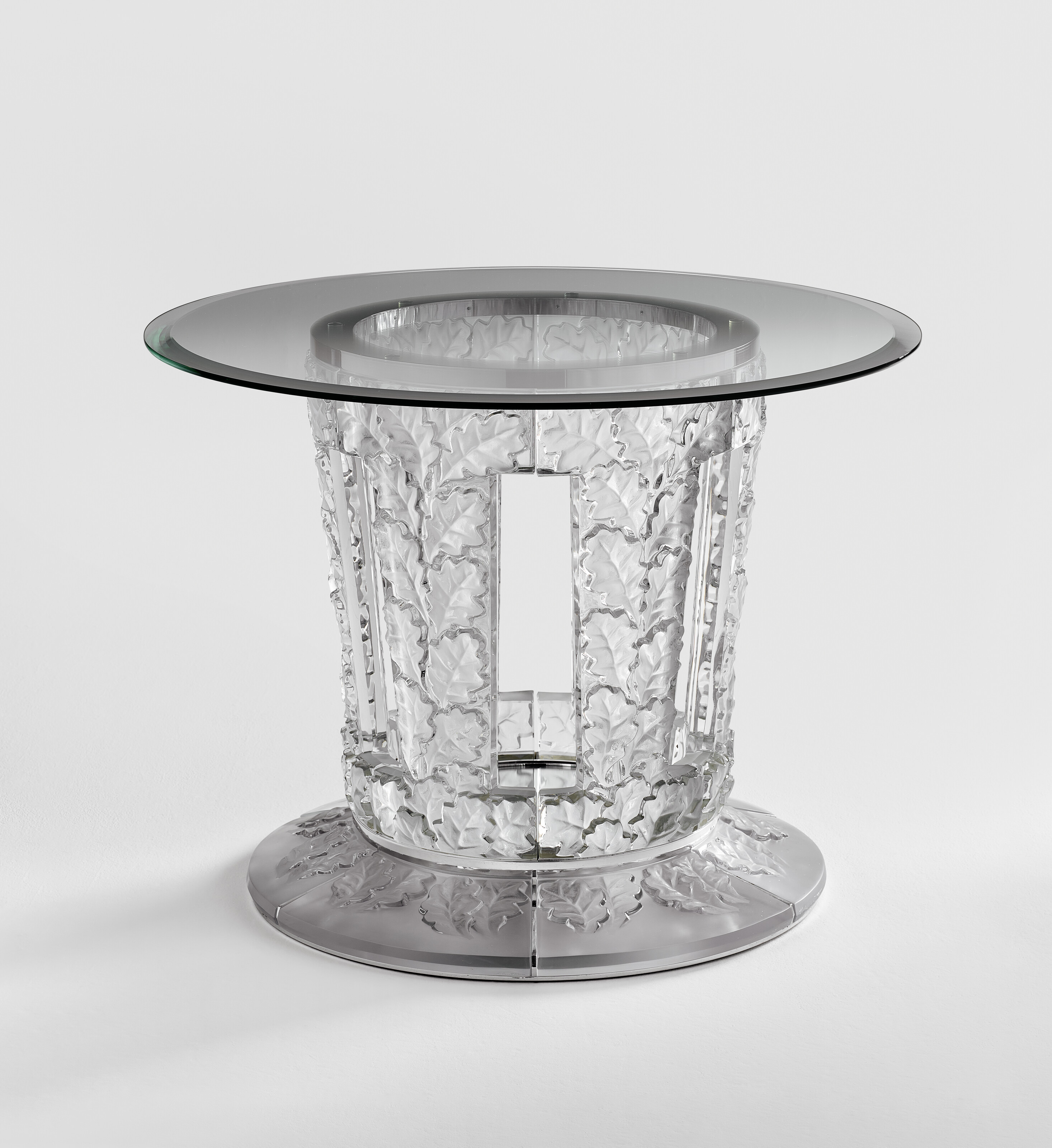 MARC LALIQUE (1900-1977), 'Chêne' Table, Model No. 10.301, designed ...
