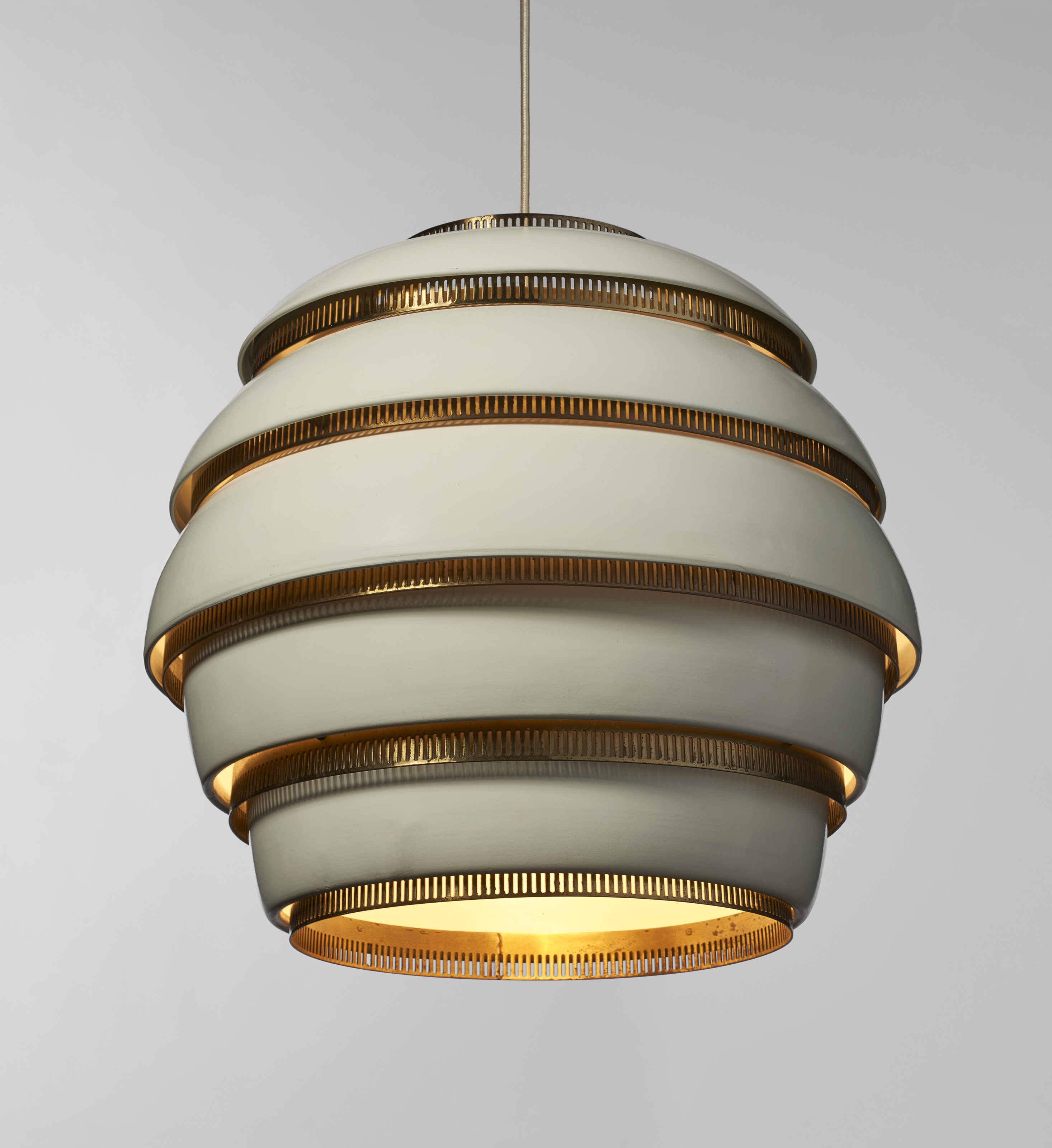 ALVAR AALTO (1898-1976), 'Beehive' Ceiling Lamp, Model A331, designed ...