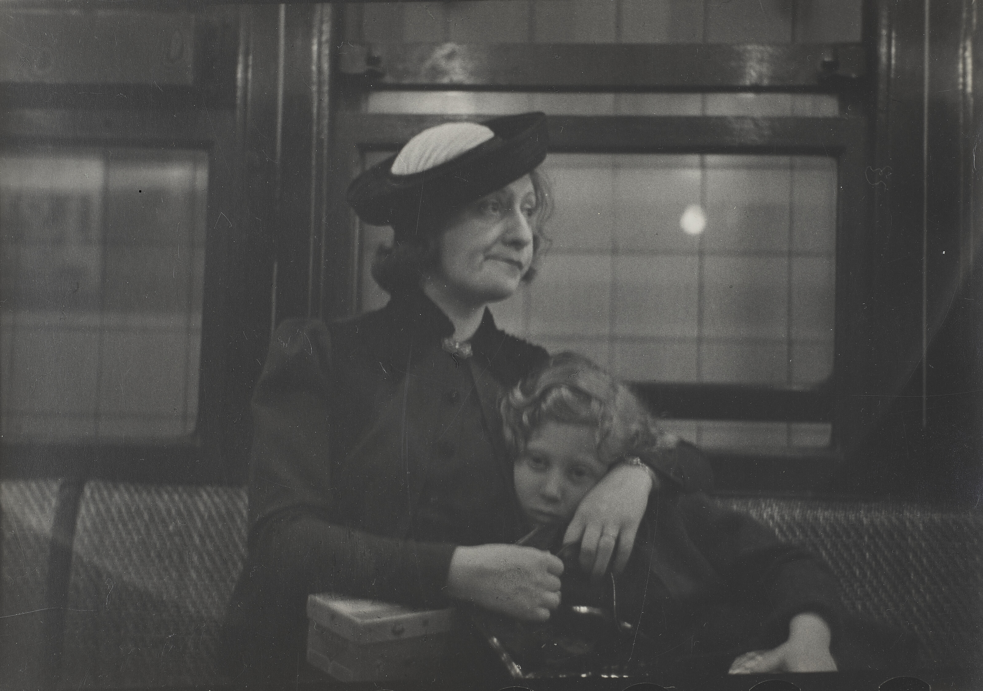WALKER EVANS (1903-1975), Subway Portrait, New York, 1941 | Christie’s