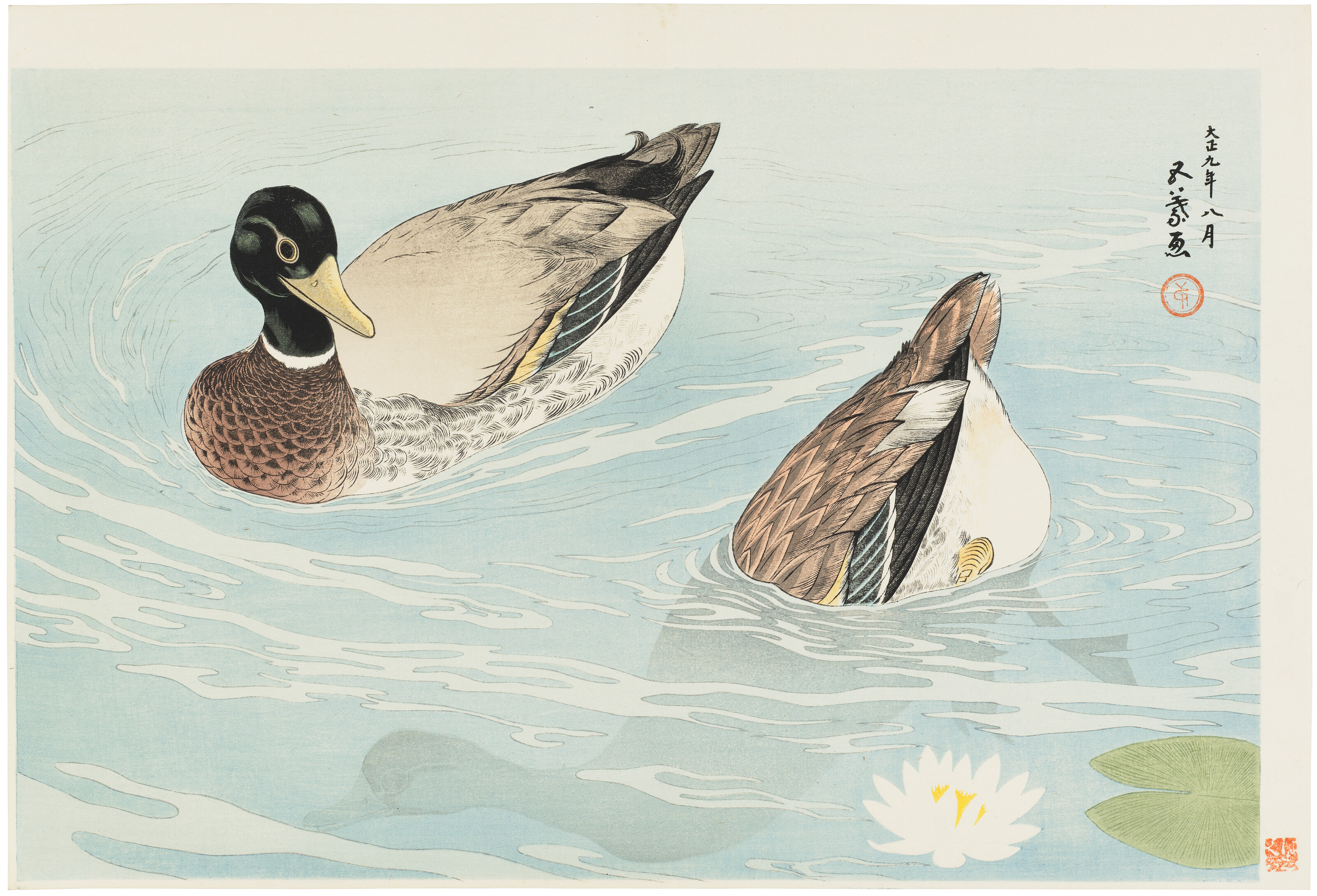 HASHIGUCHI GOYO (1880-1921), Ducks | Christie’s