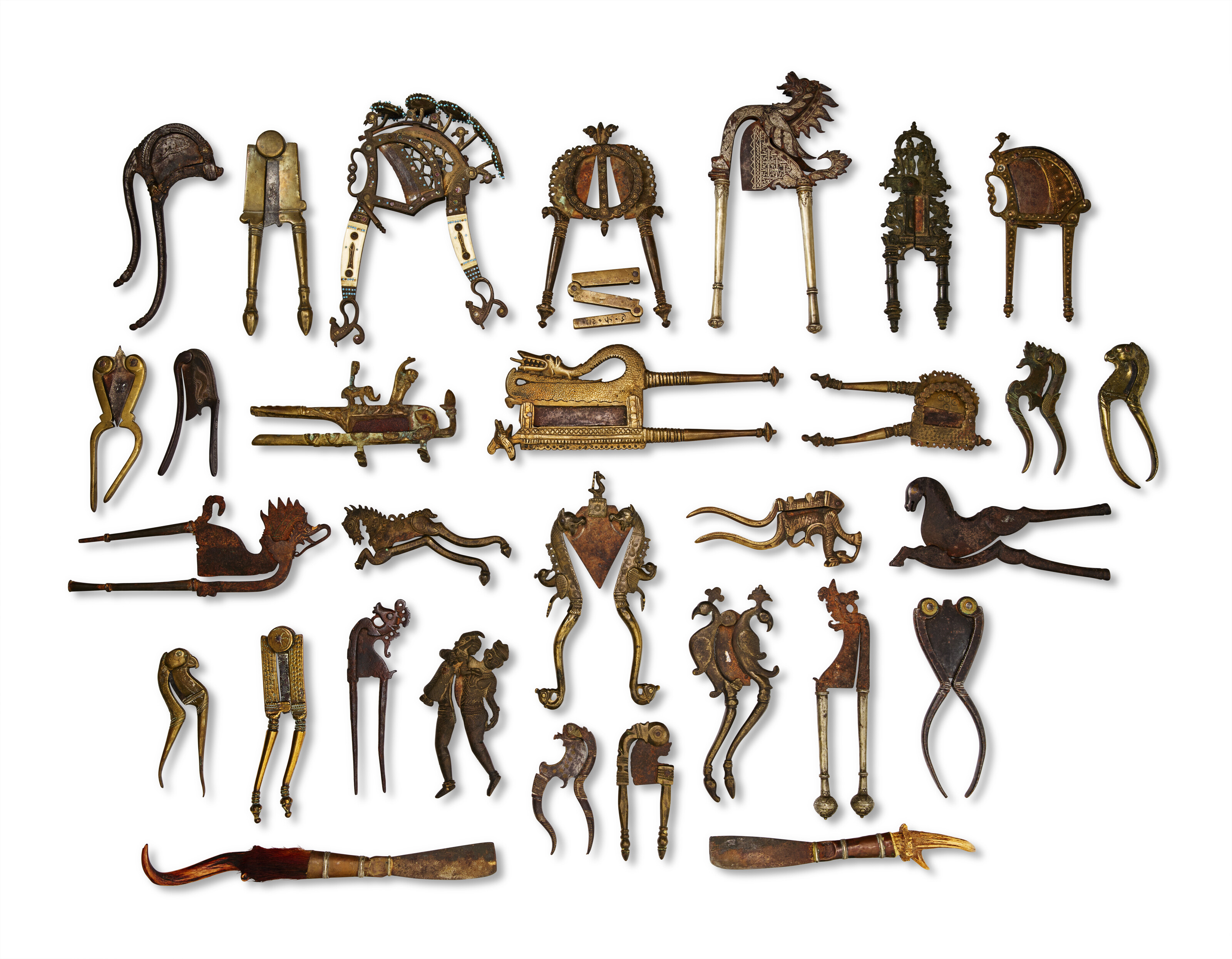 A GROUP OF BETELNUT CUTTERS, INDIA, 18TH TO 20TH CENTURY | Christie’s