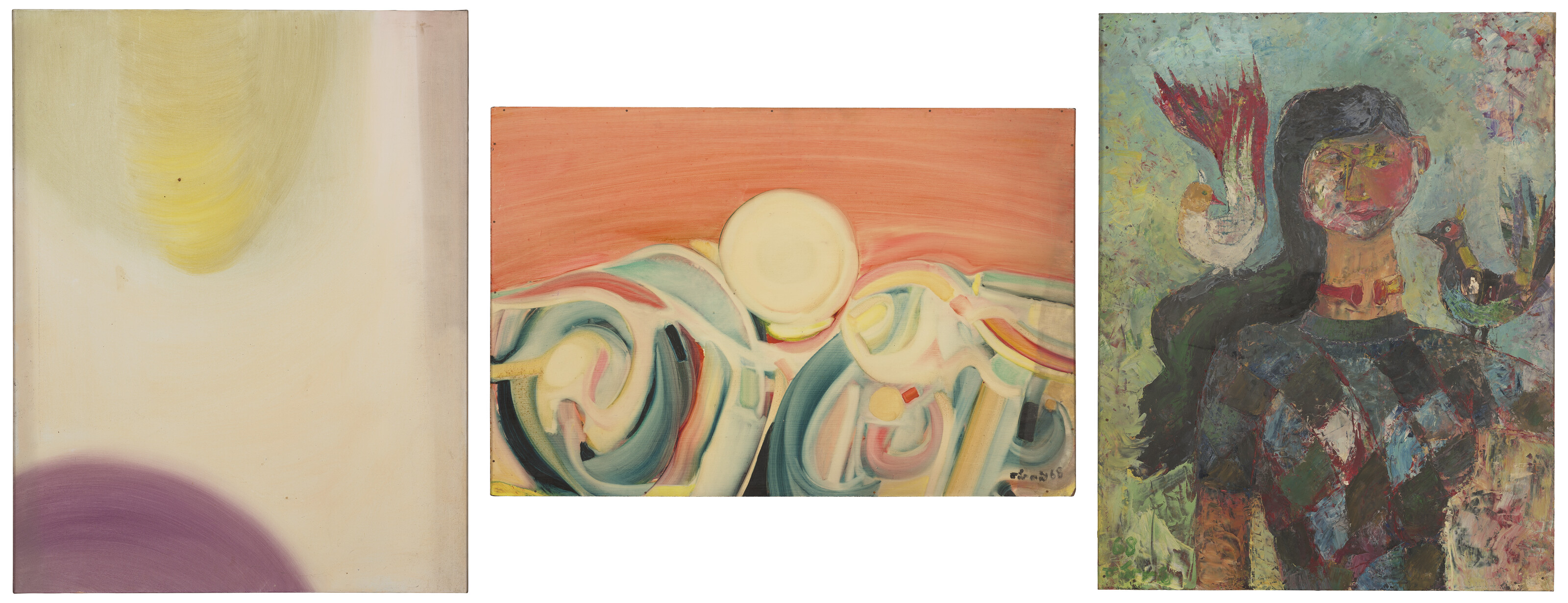 VARIOUS ARTISTS, THREE PAINTINGS | Christie’s