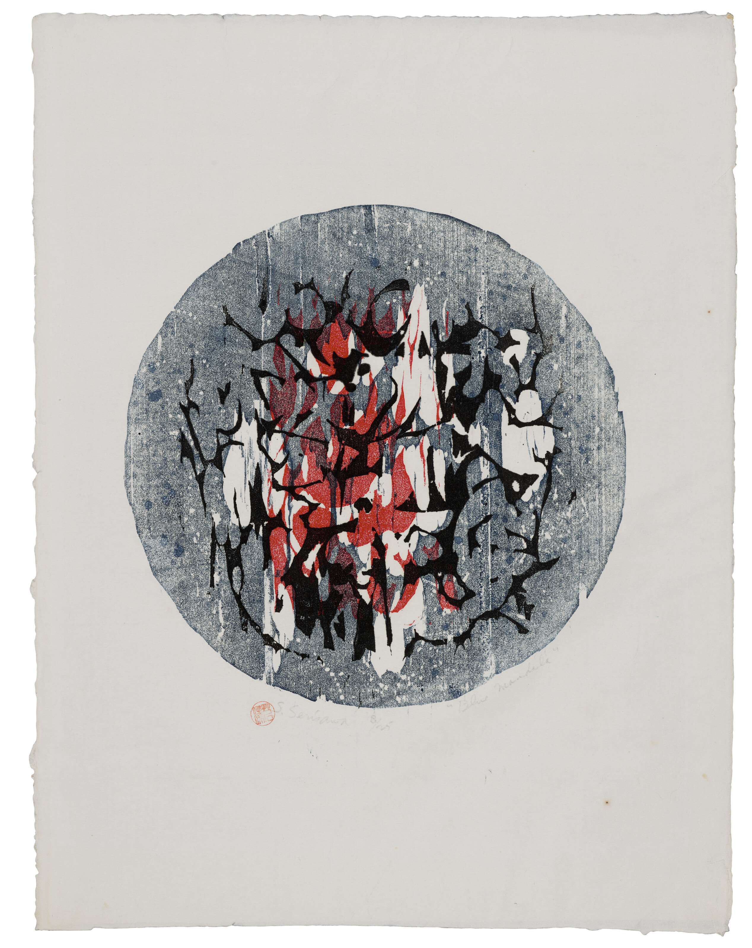 SUEO SERISAWA (1910-2004), Blue Mandala | Christie’s