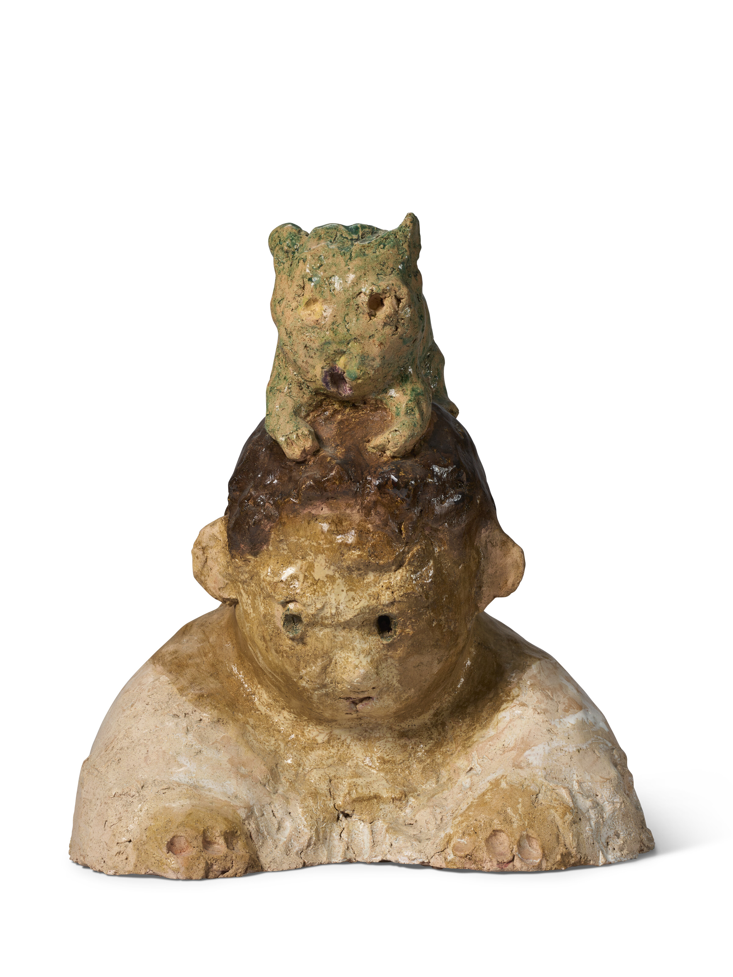 IKEMURA LEIKO (B. 1951), Mit Miko auf dem Kopf (With Miko on Head ...