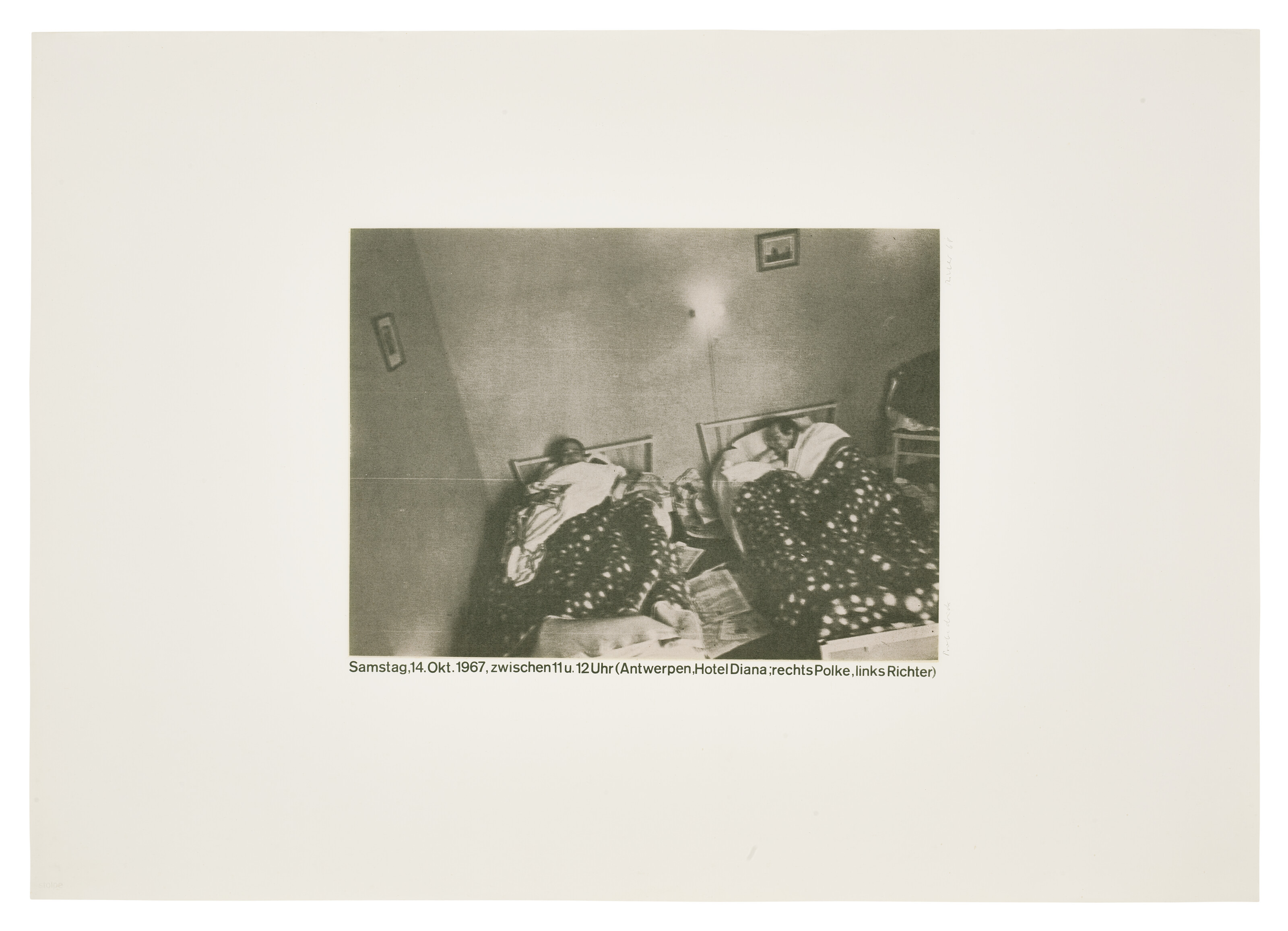 GERHARD RICHTER (B. 1932), Hotel Diana, from Grafik des ...