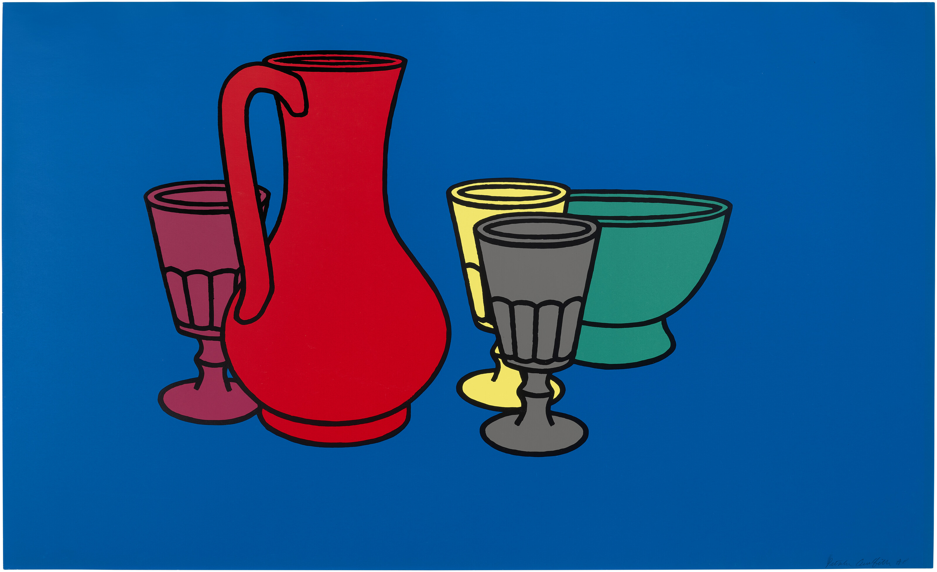 PATRICK CAULFIELD (1936-2005), Colored Still Life | Christie’s