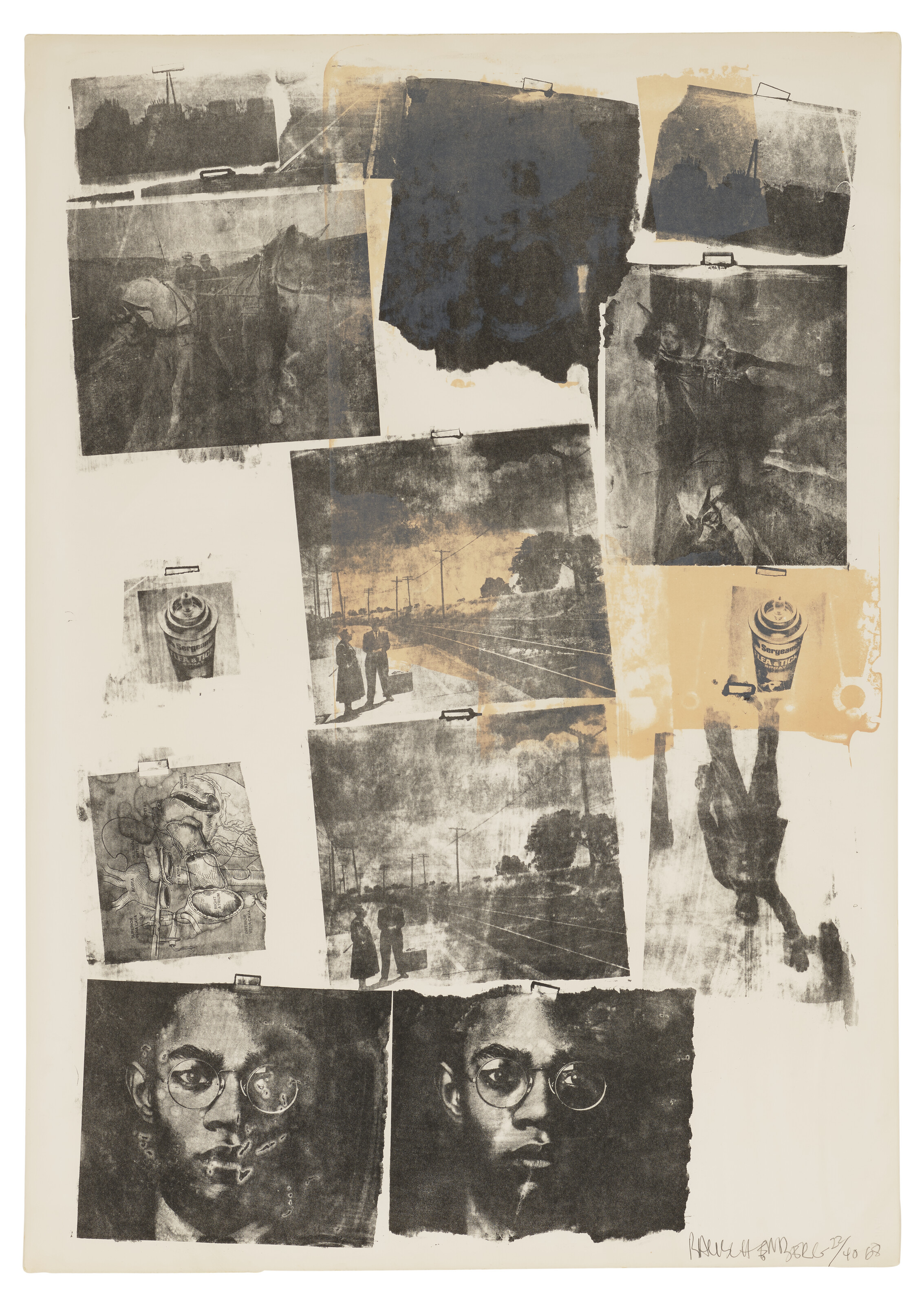 ROBERT RAUSCHENBERG (1925-2008), Landmark | Christie’s