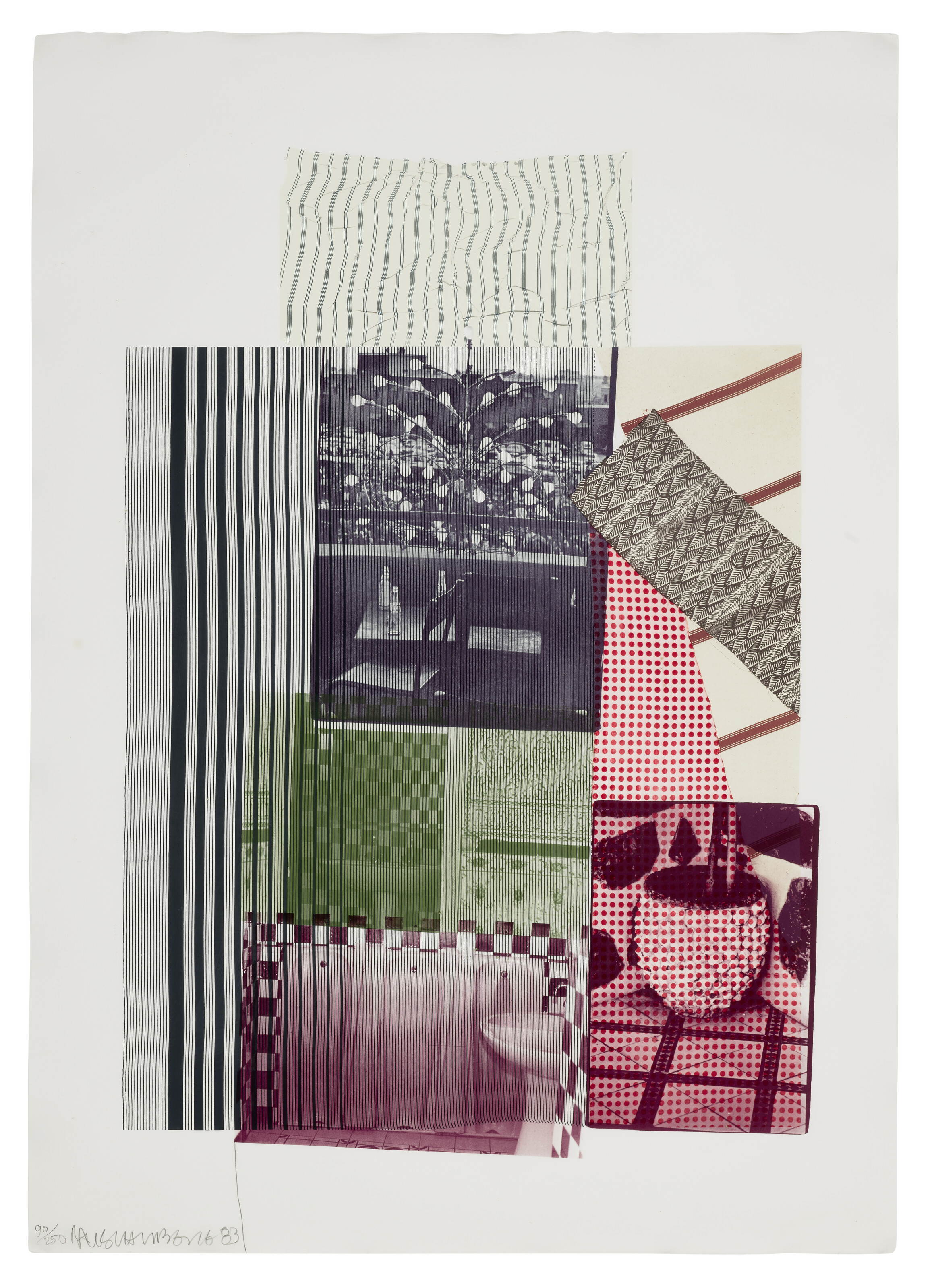 ROBERT RAUSCHENBERG (1925-2008), Pre-Morocco, from Eight by Eight to ...