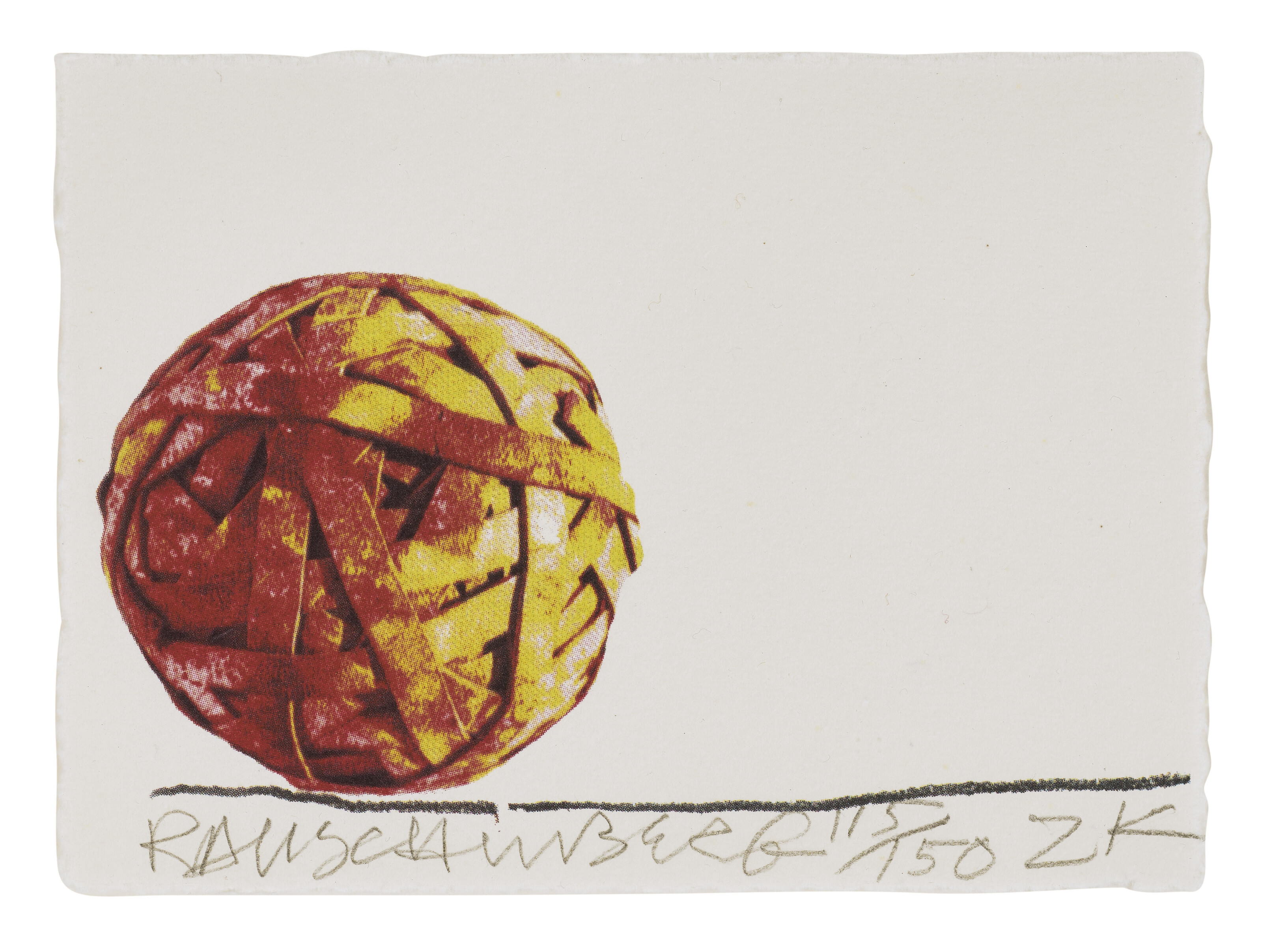 ROBERT RAUSCHENBERG (1925-2008), Raffle | Christie’s