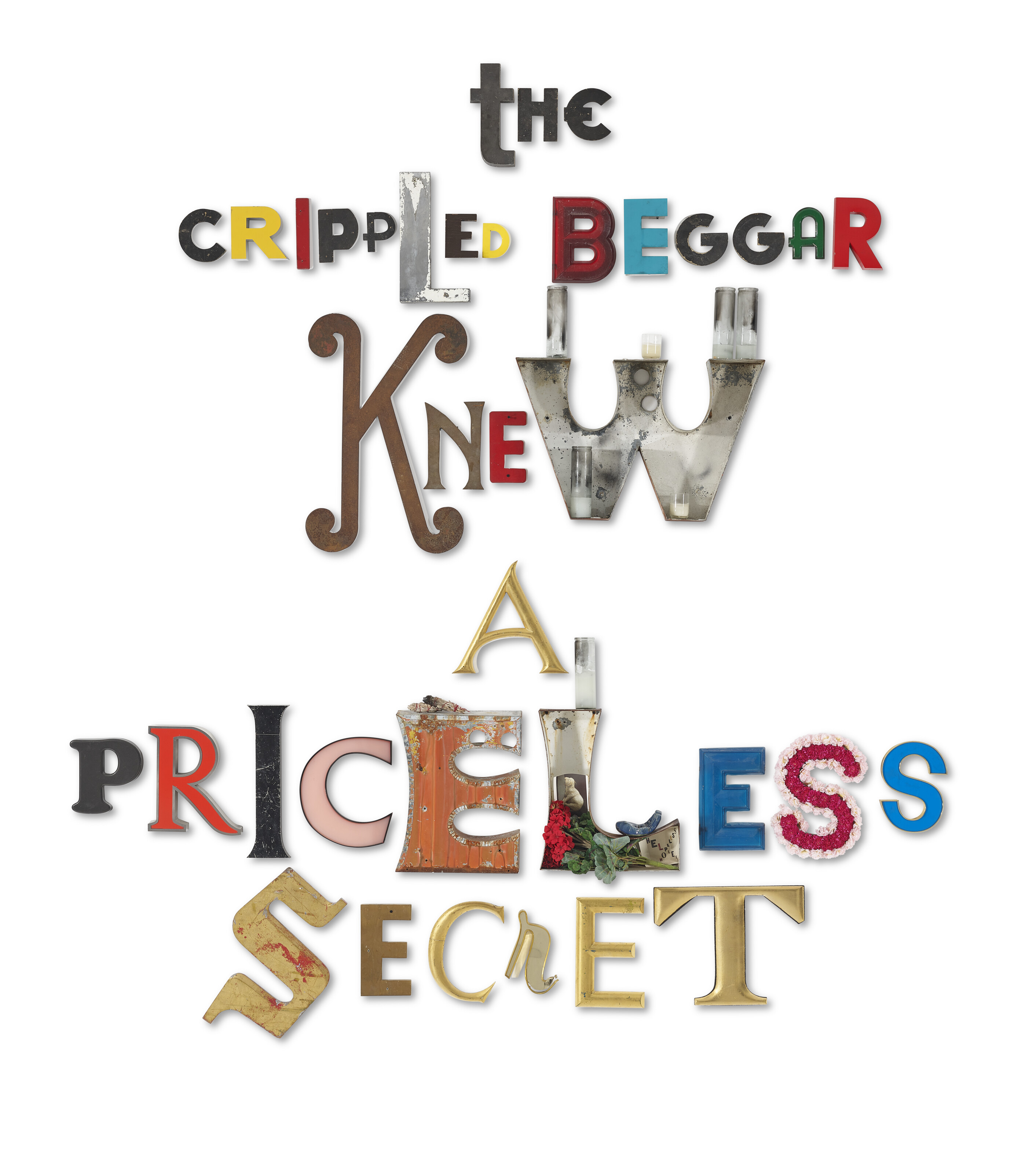 JACK PIERSON (B. 1960), The Crippled Beggar Knew a Priceless Secret ...
