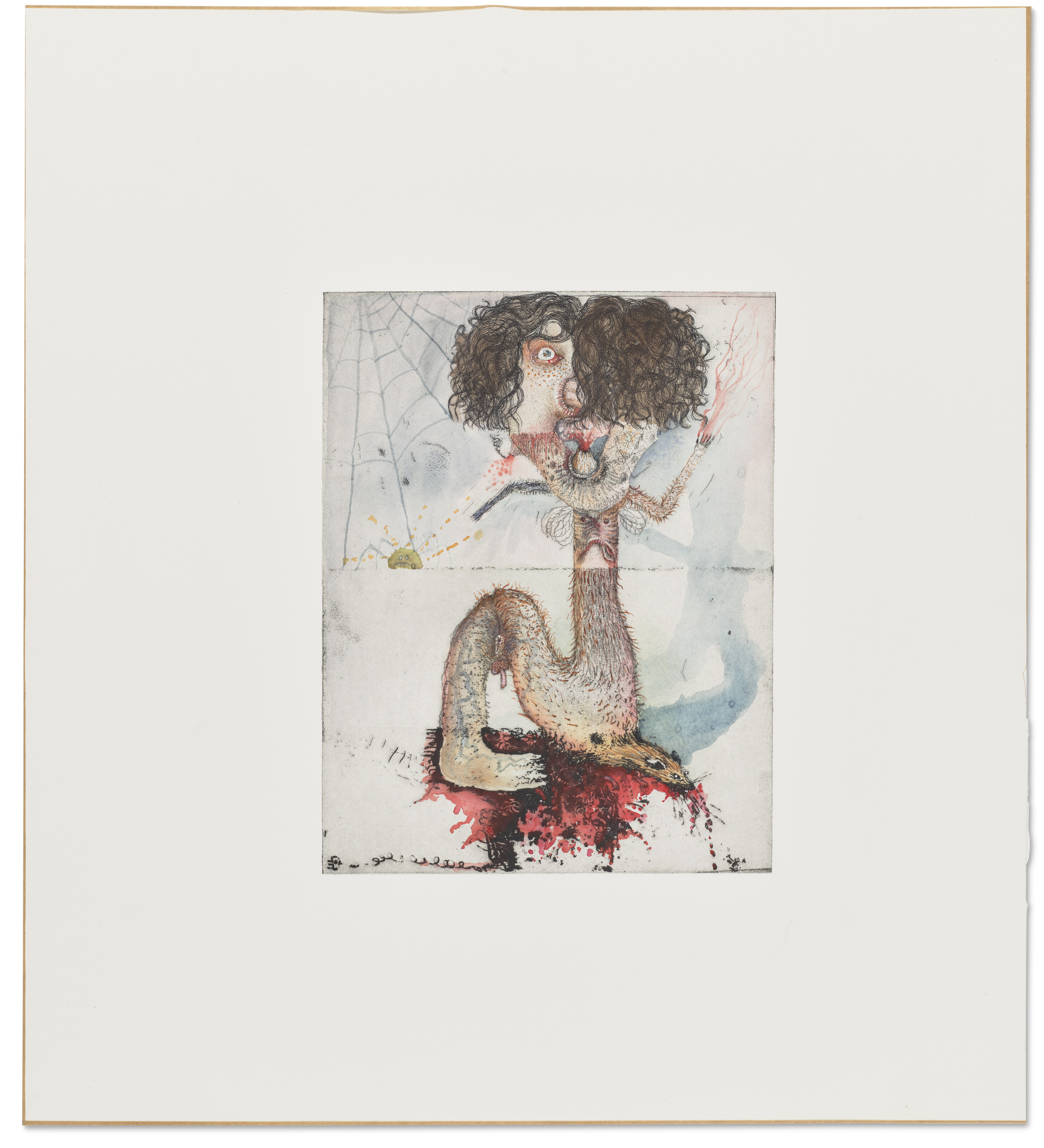 JAKE AND DINOS CHAPMAN (B. 1966 and B. 1962), Fob haired monopod I ...