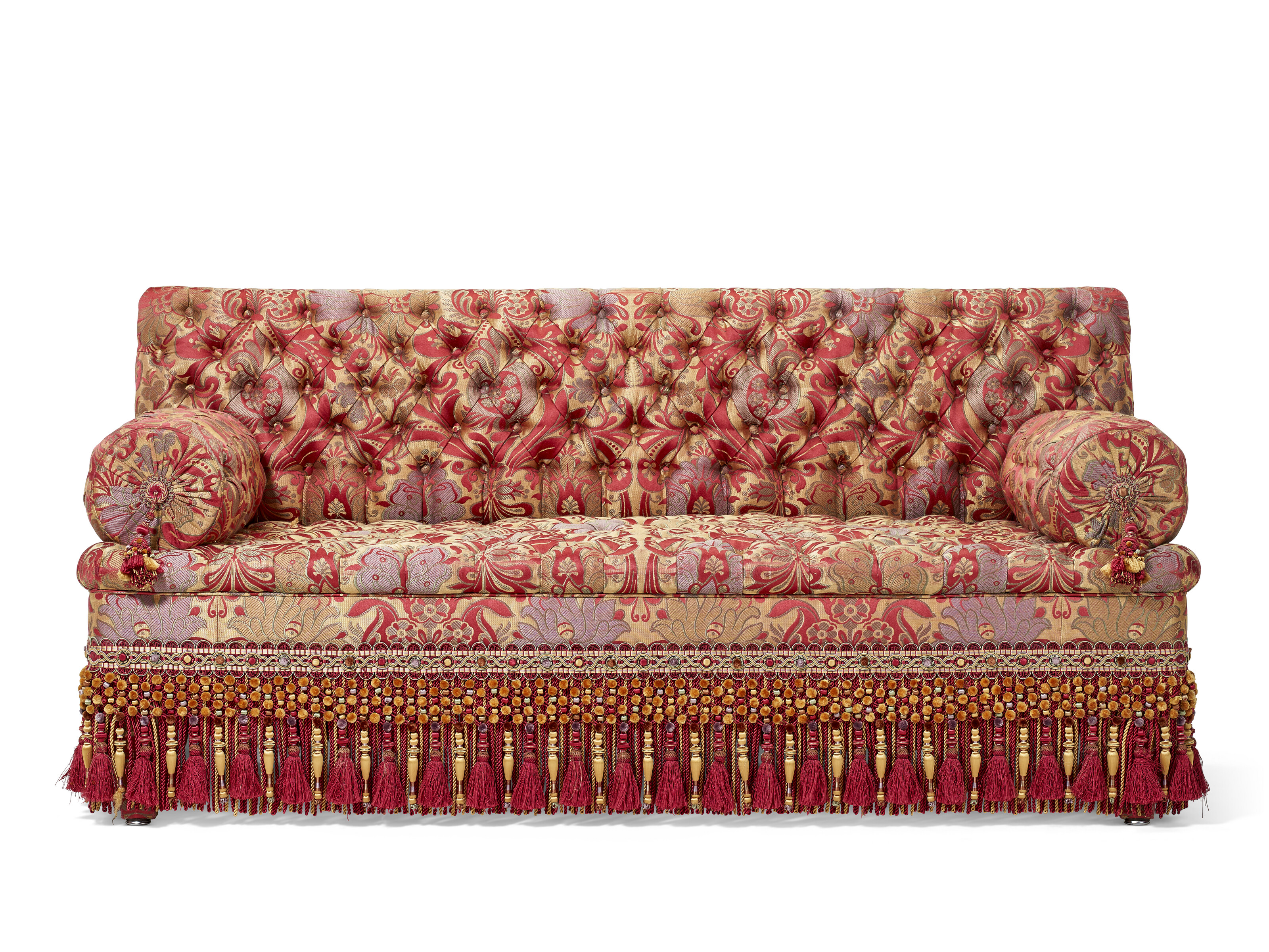 damask sofas