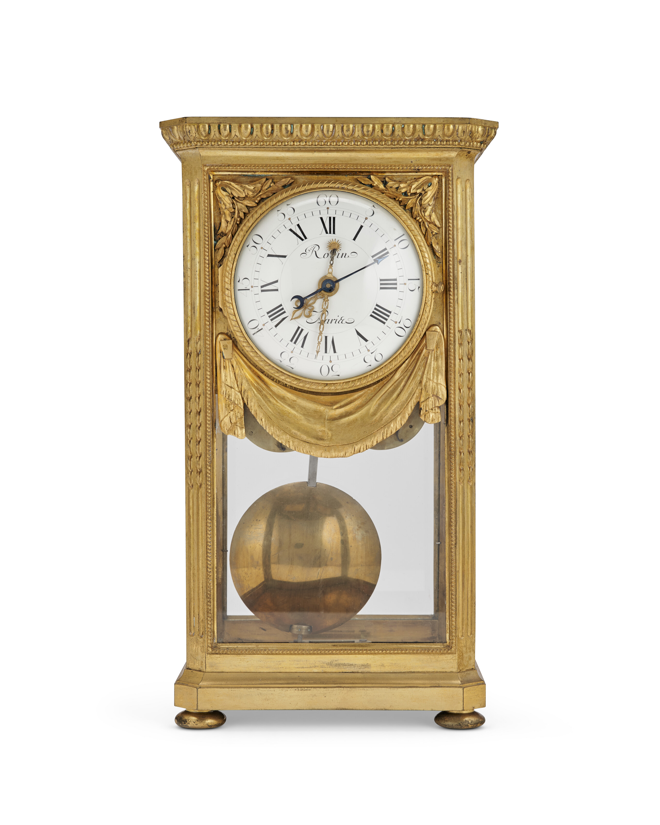 A LOUIS XVI ORMOLU MANTEL CLOCK, BY ROBERT ROBIN, CIRCA 1780 | Christie’s