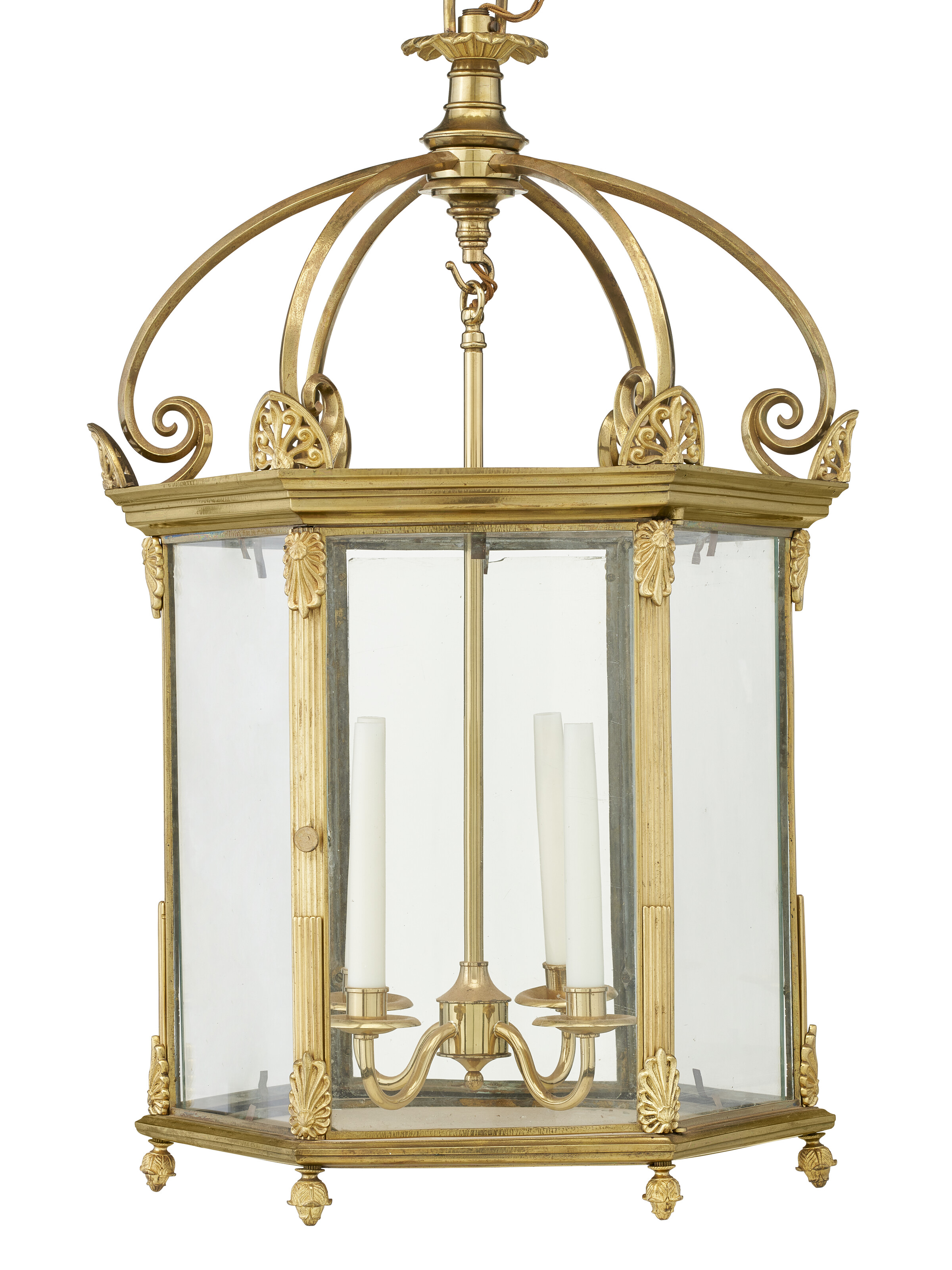 A LATE GEORGE III BRASS LANTERN, CIRCA 1800 | Christie’s