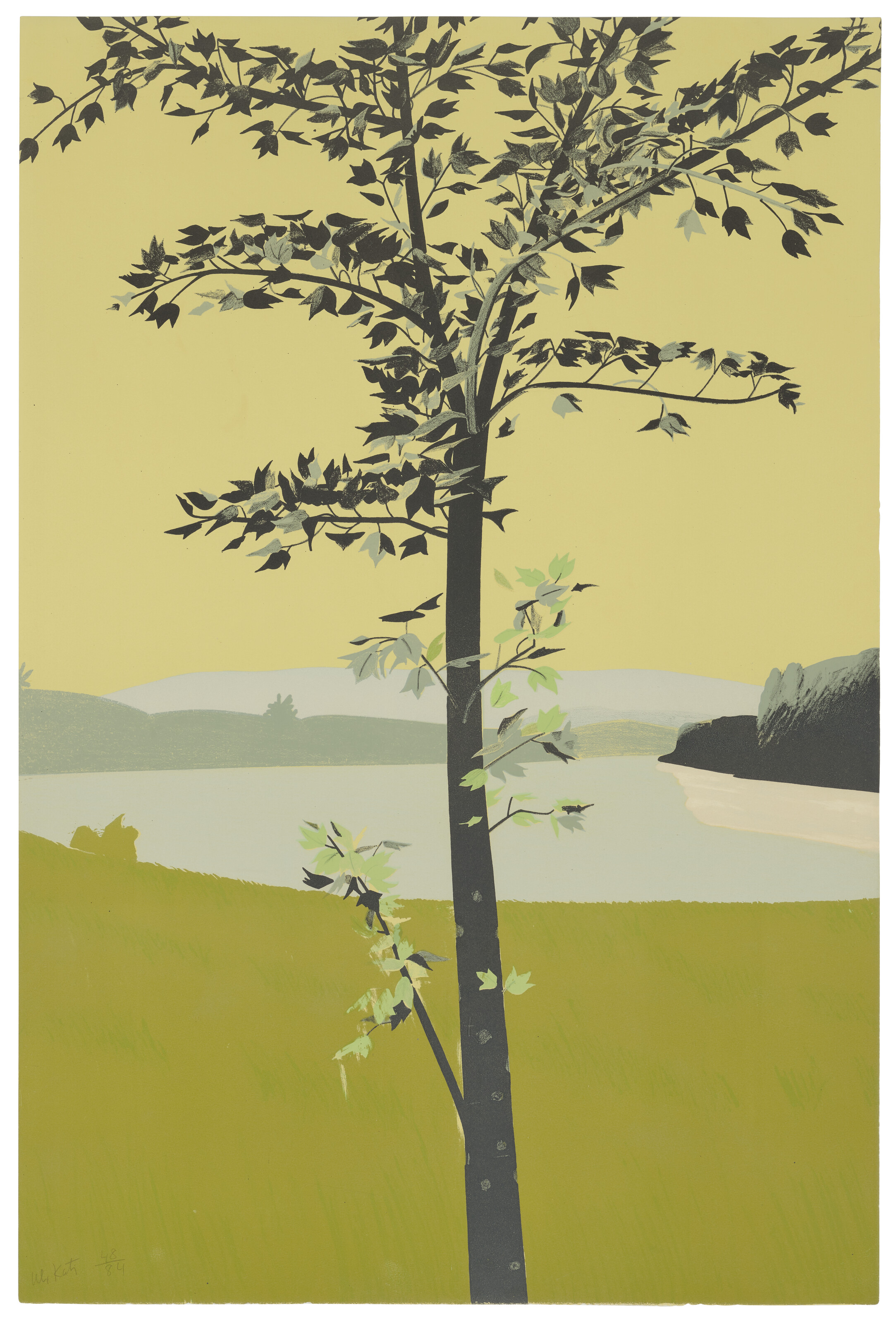 alex katz trees
