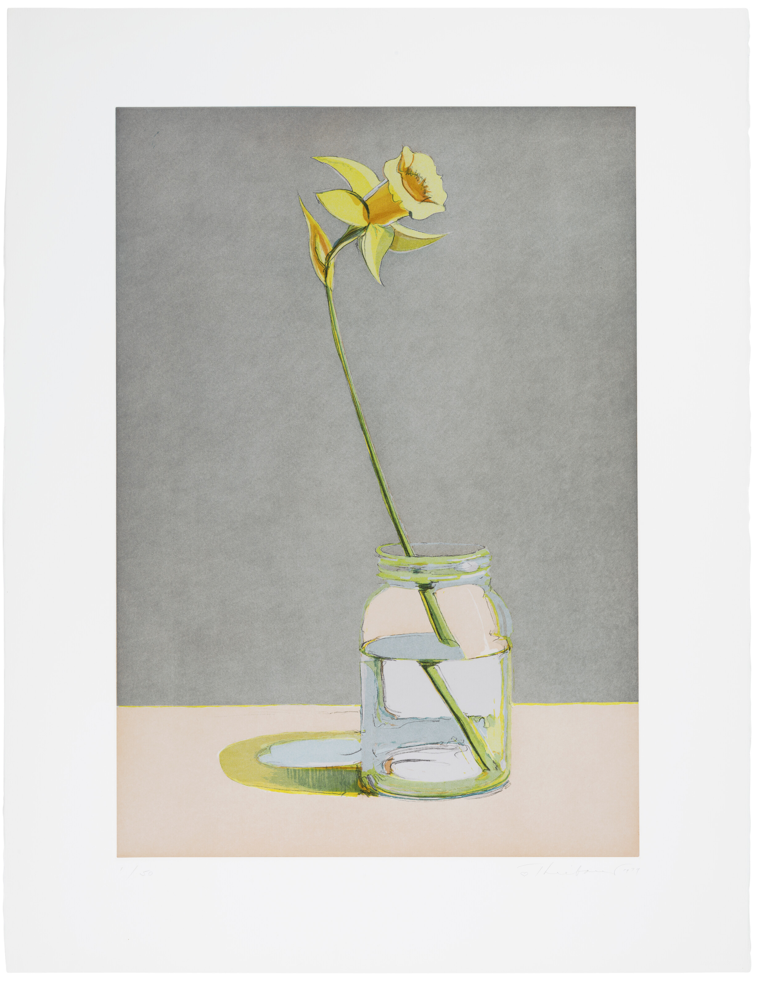 WAYNE THIEBAUD (1920 - 2021), Daffodil, from Recent Etchings I | Christie’s