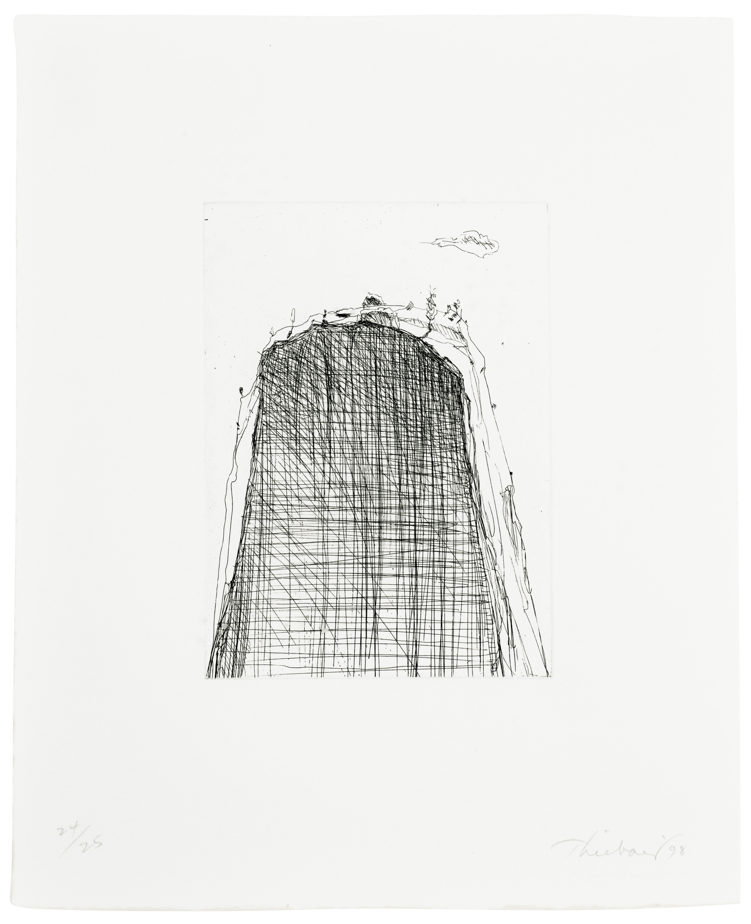WAYNE THIEBAUD (1920-2021), Mountain Cloud | Christie’s