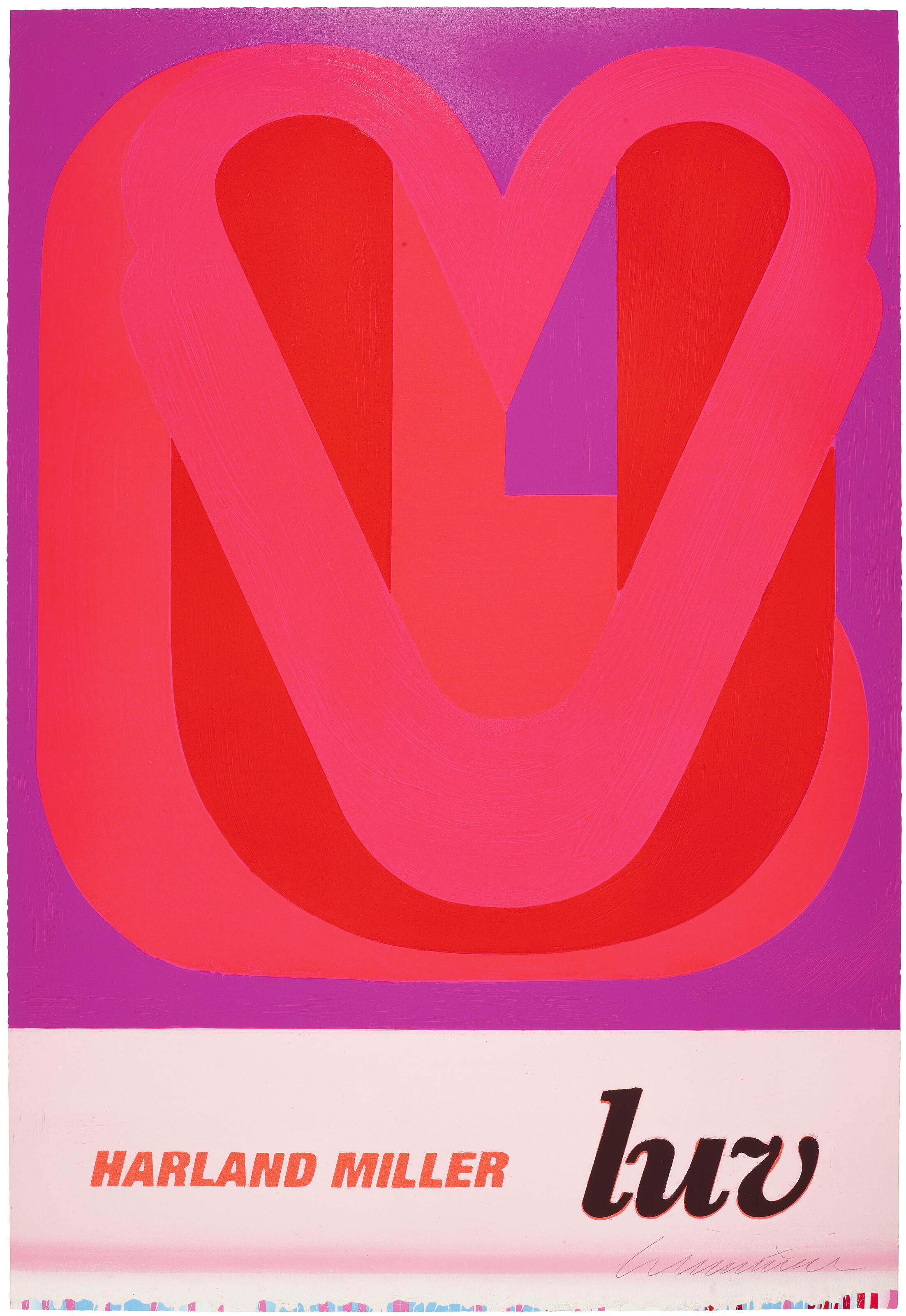 HARLAND MILLER (B. 1964), LUV | Christie’s