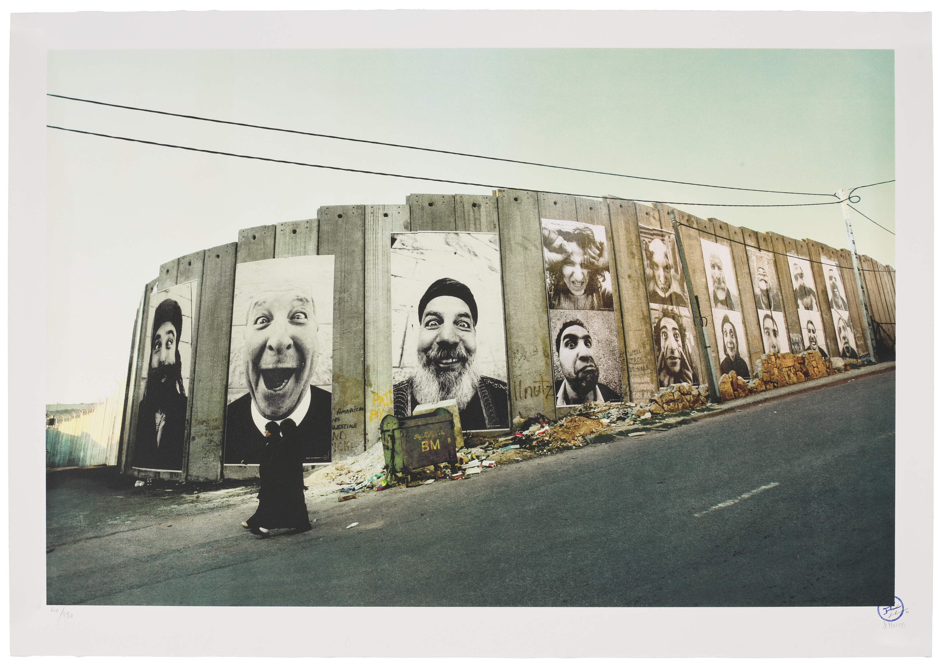 JR (B. 1983), 28 Millimètres, Face 2 Face, Separation Wall, Security ...