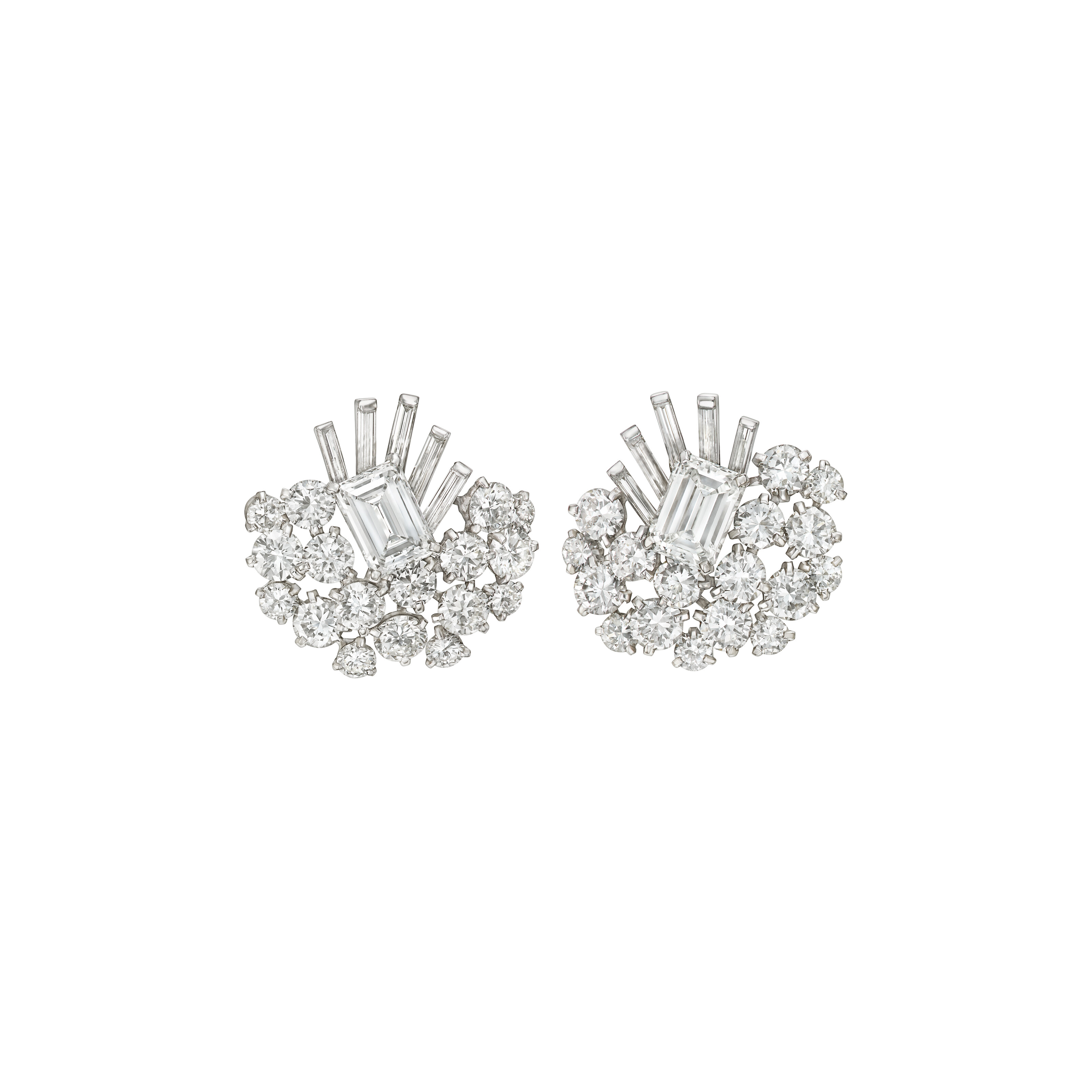 CARTIER DIAMOND EARRINGS, | Christie’s