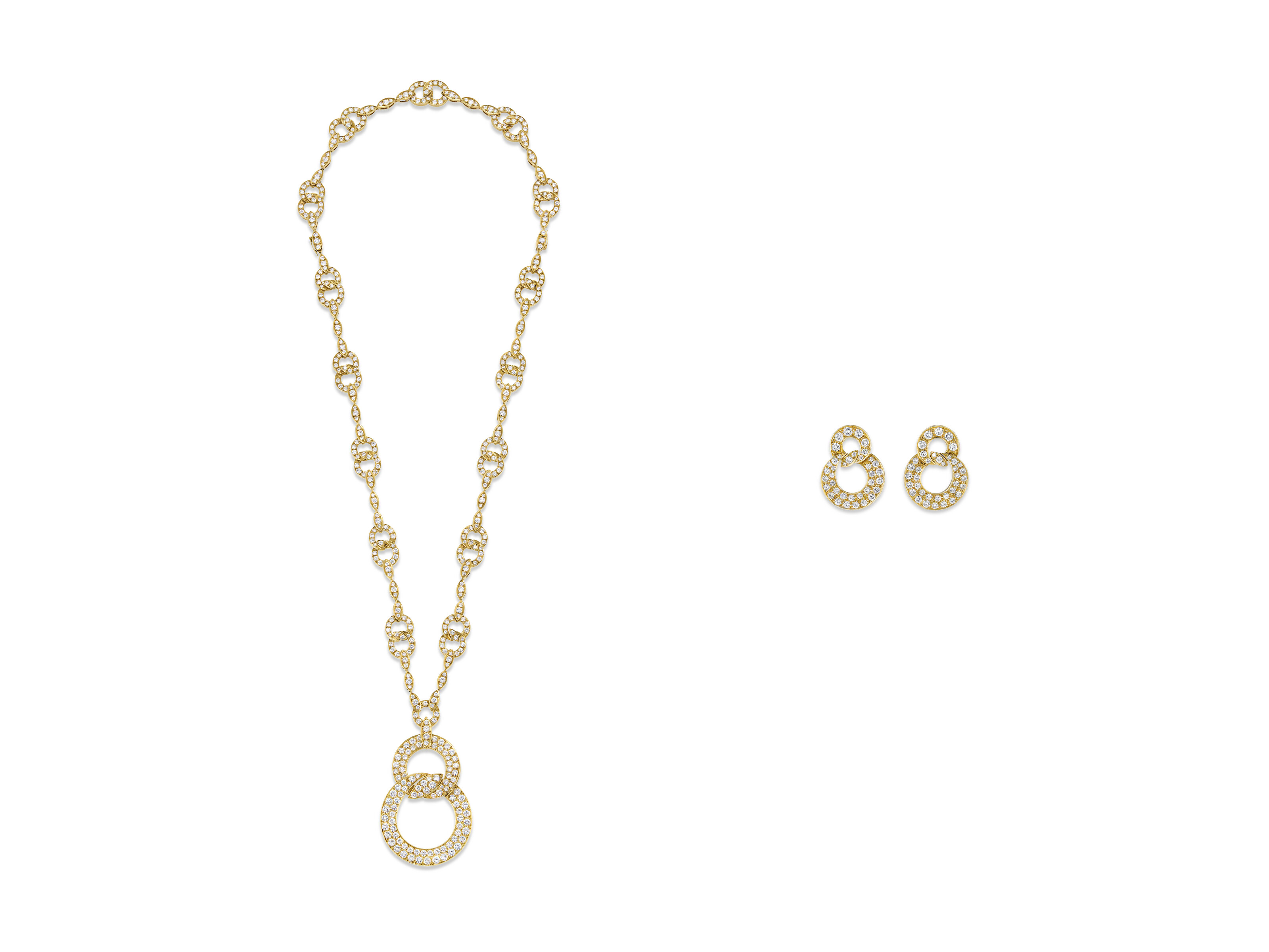 VAN CLEEF & ARPELS SET OF DIAMOND JEWELRY, | Christie’s
