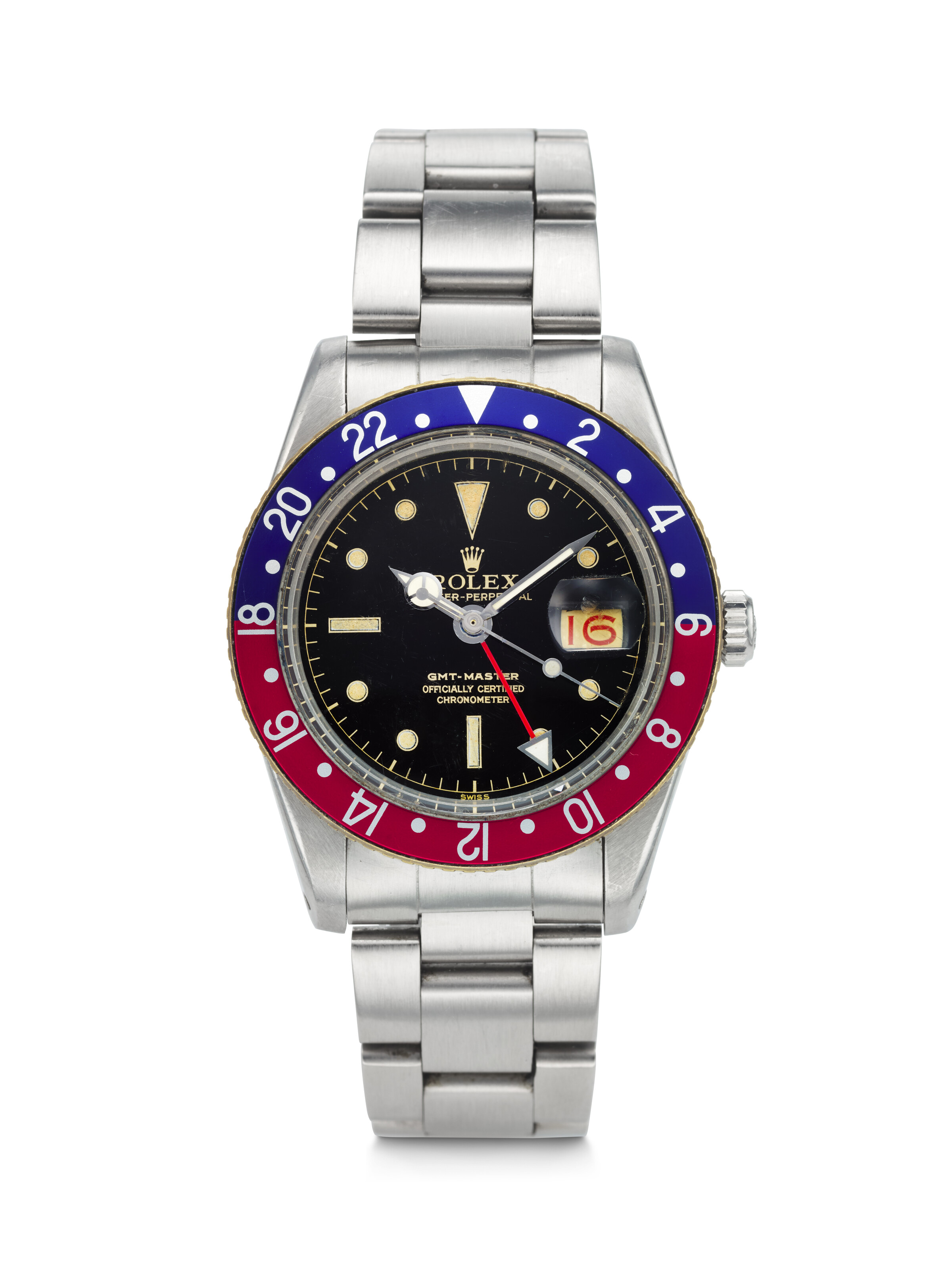 ROLEX, STAINLESS STEEL DUAL TIME 'GMT MASTER', REF. 6542, | Christie’s