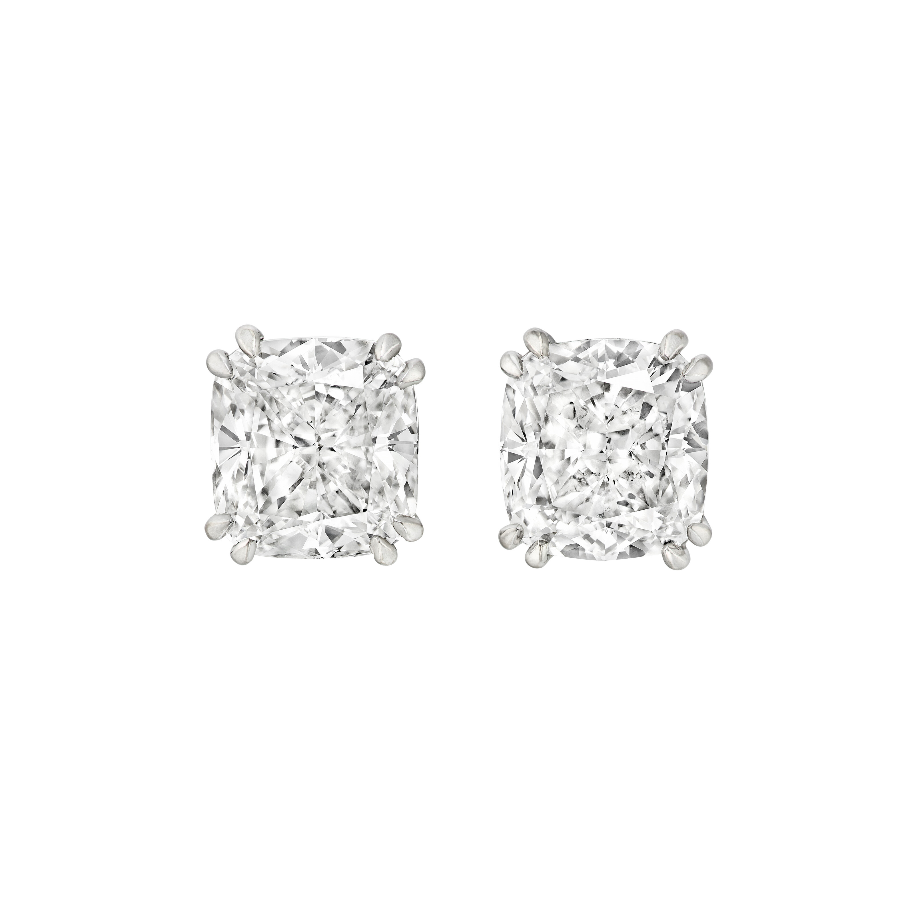 DIAMOND STUD EARRINGS, | Christie’s