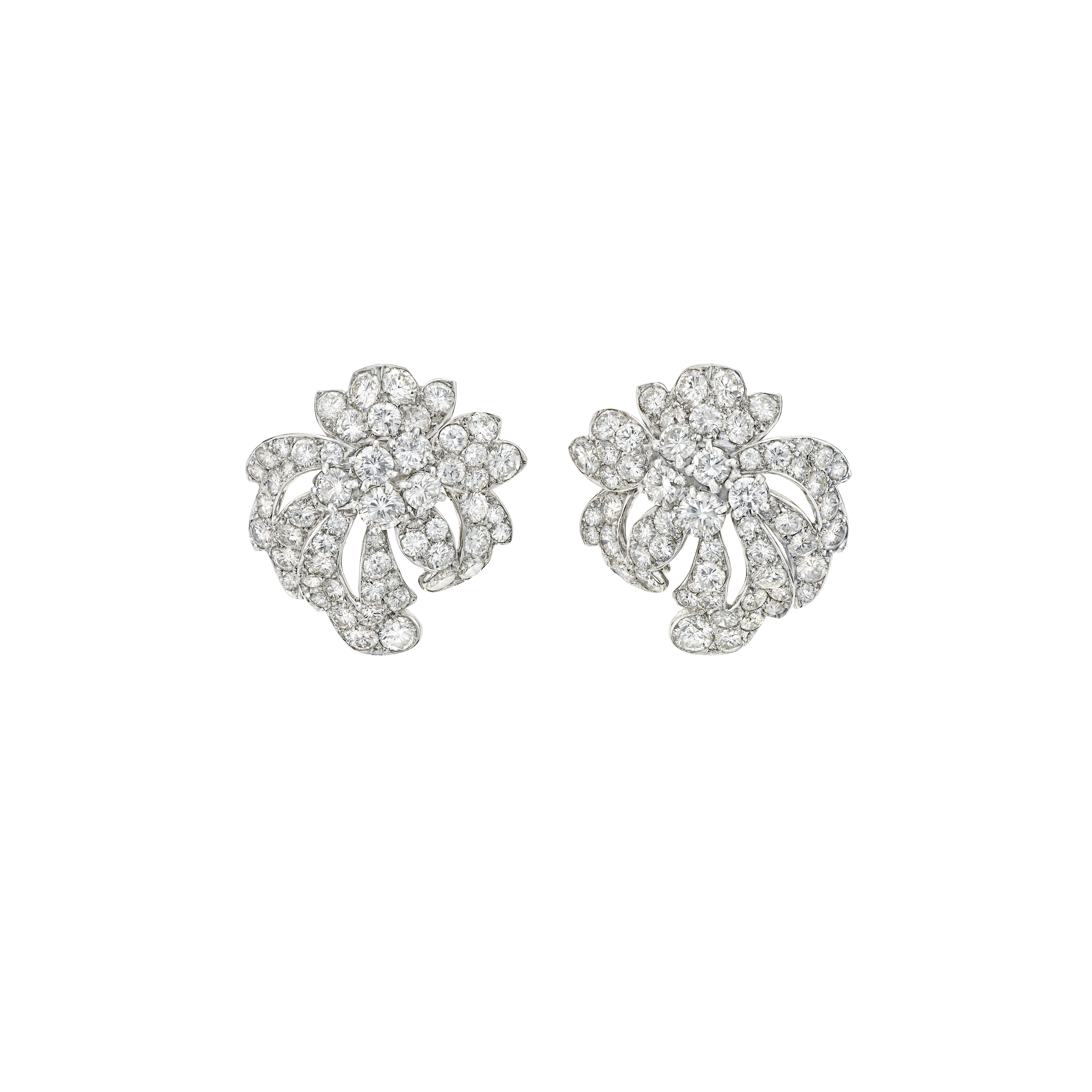 CARTIER DIAMOND EARRINGS, | Christie’s