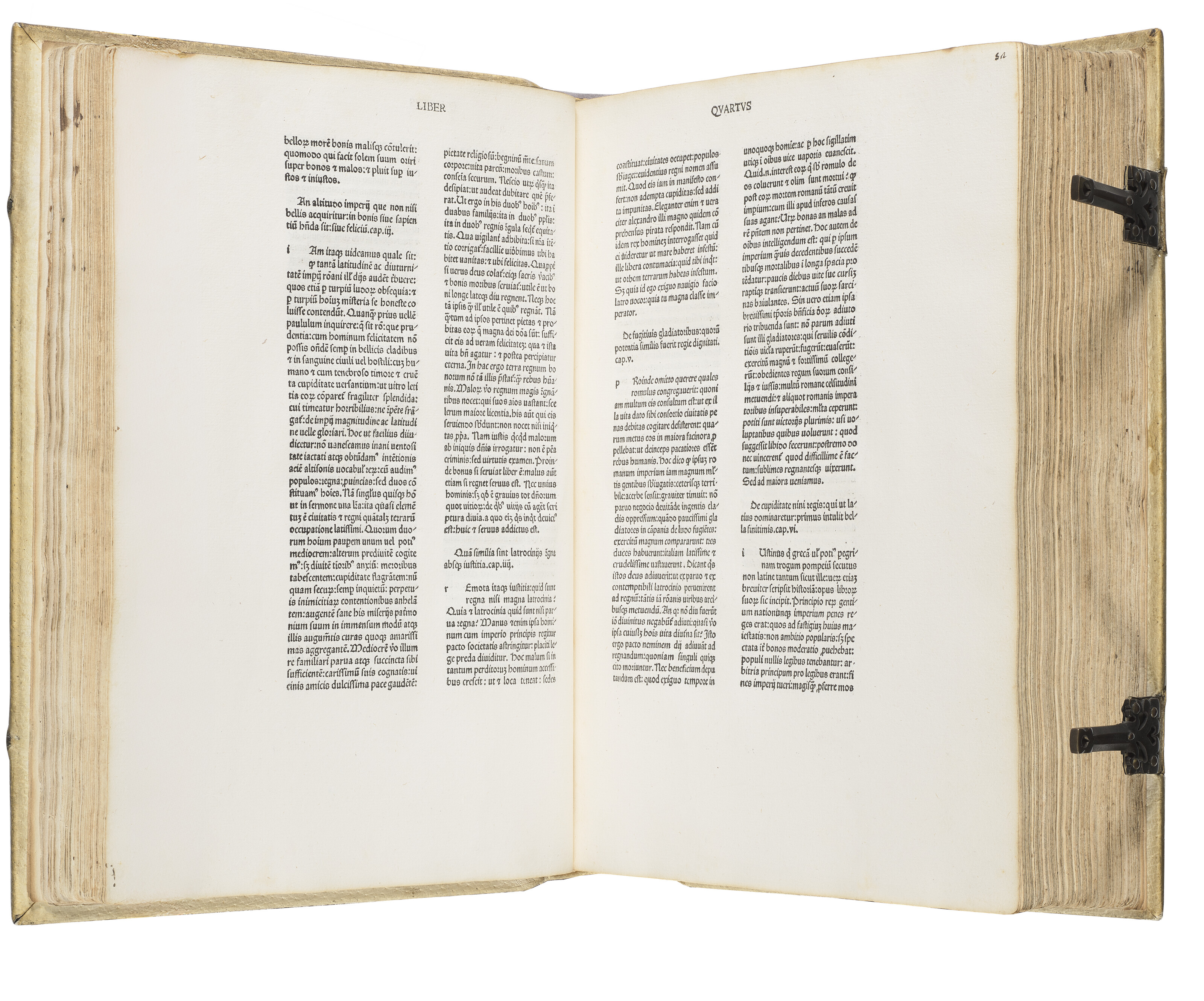 De civitate Dei, Saint Augustine, 1475 | Christie’s