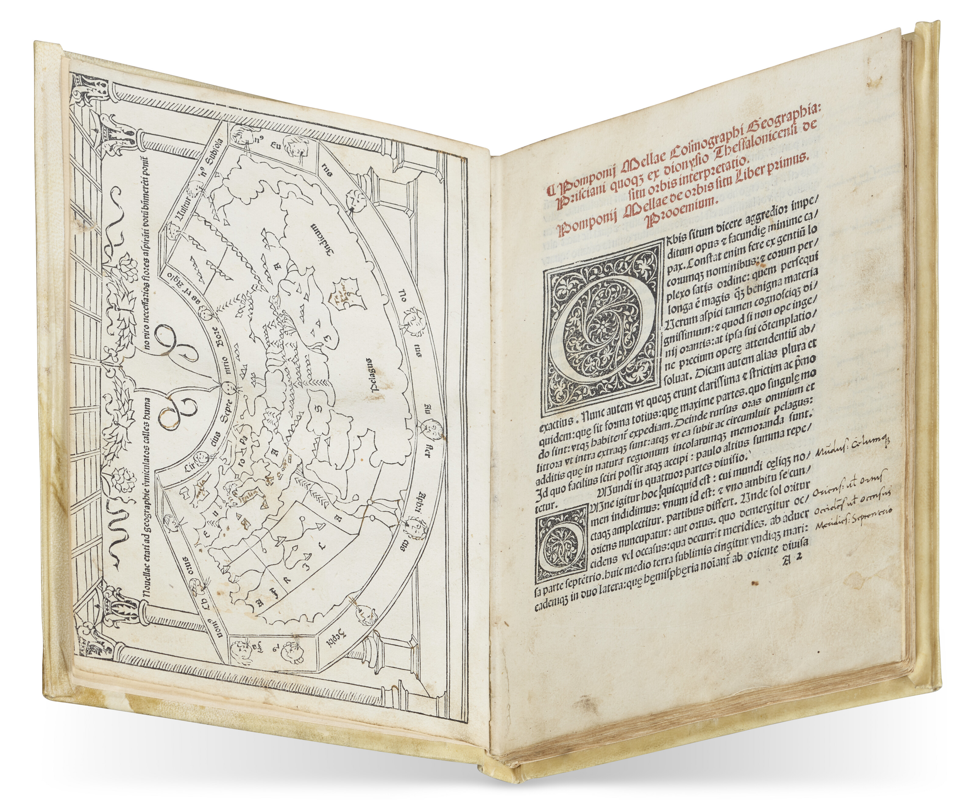 Cosmographia, Pomponius Mela, 1482 | Christie’s