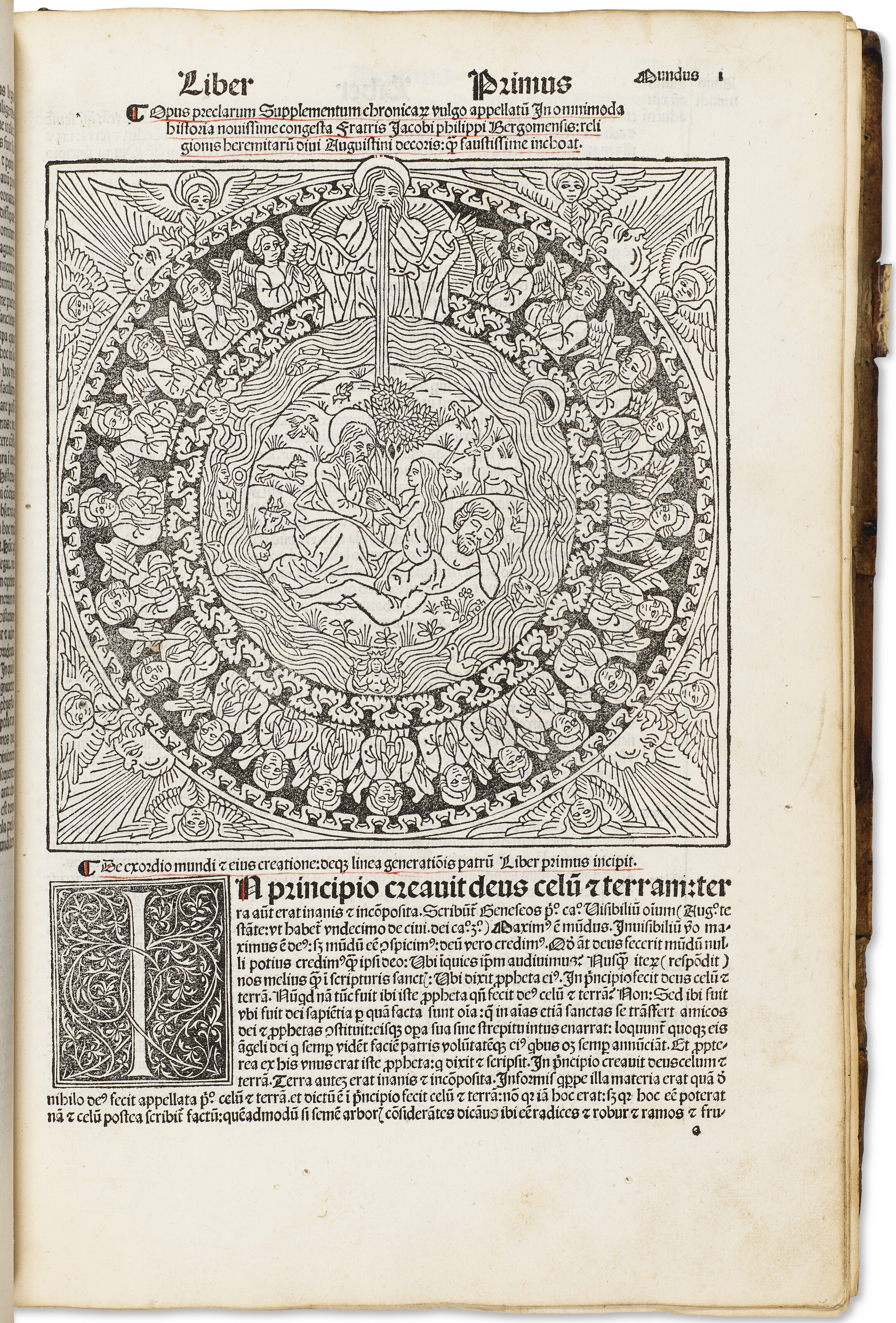 Supplementum chronicarum, Jacobus Philippus de Bergamo, 15 May 1490 ...