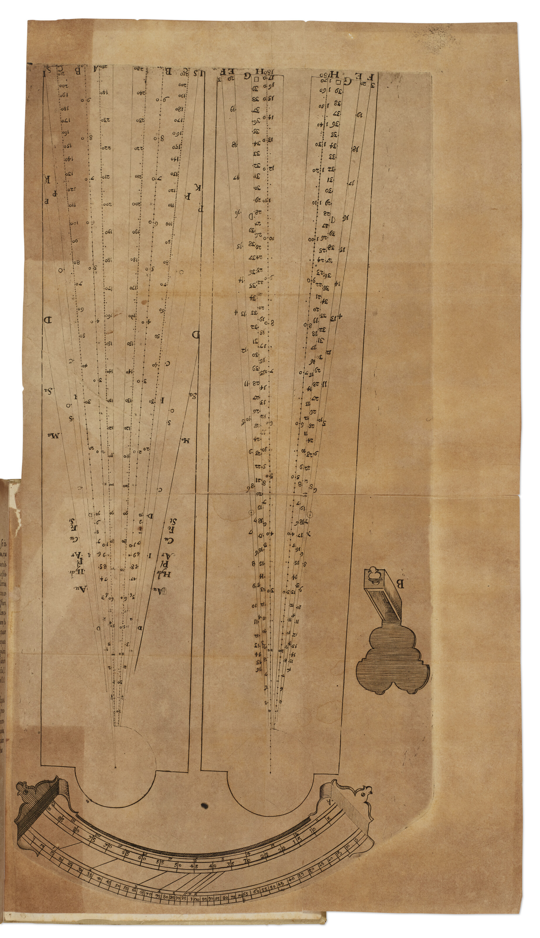 Tractatus de proportionum instrumento, Galileo and Bernegger, 1635 ...
