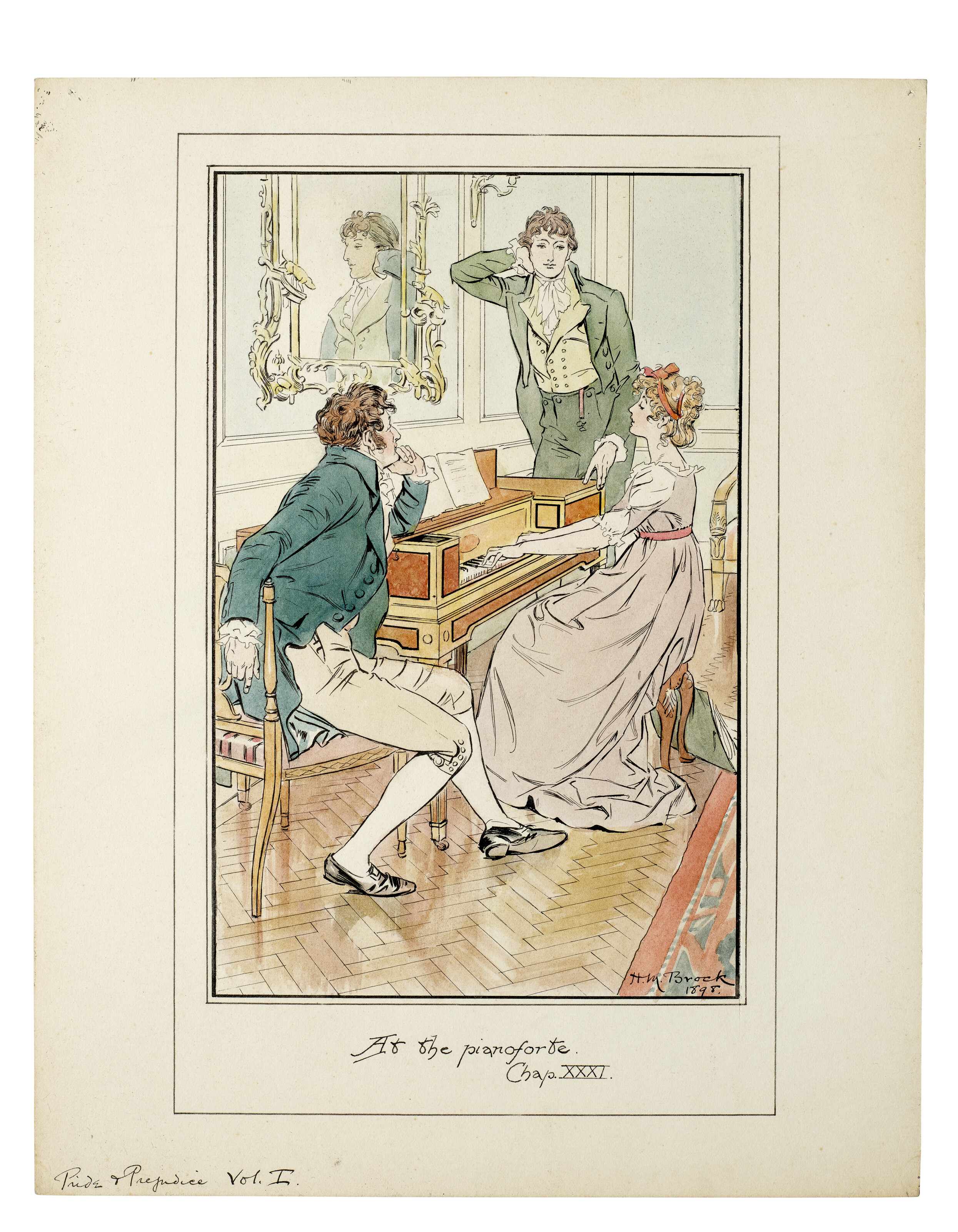 Original illustrations for Jane Austen's Novels, Brock Brothers, 1898 ...