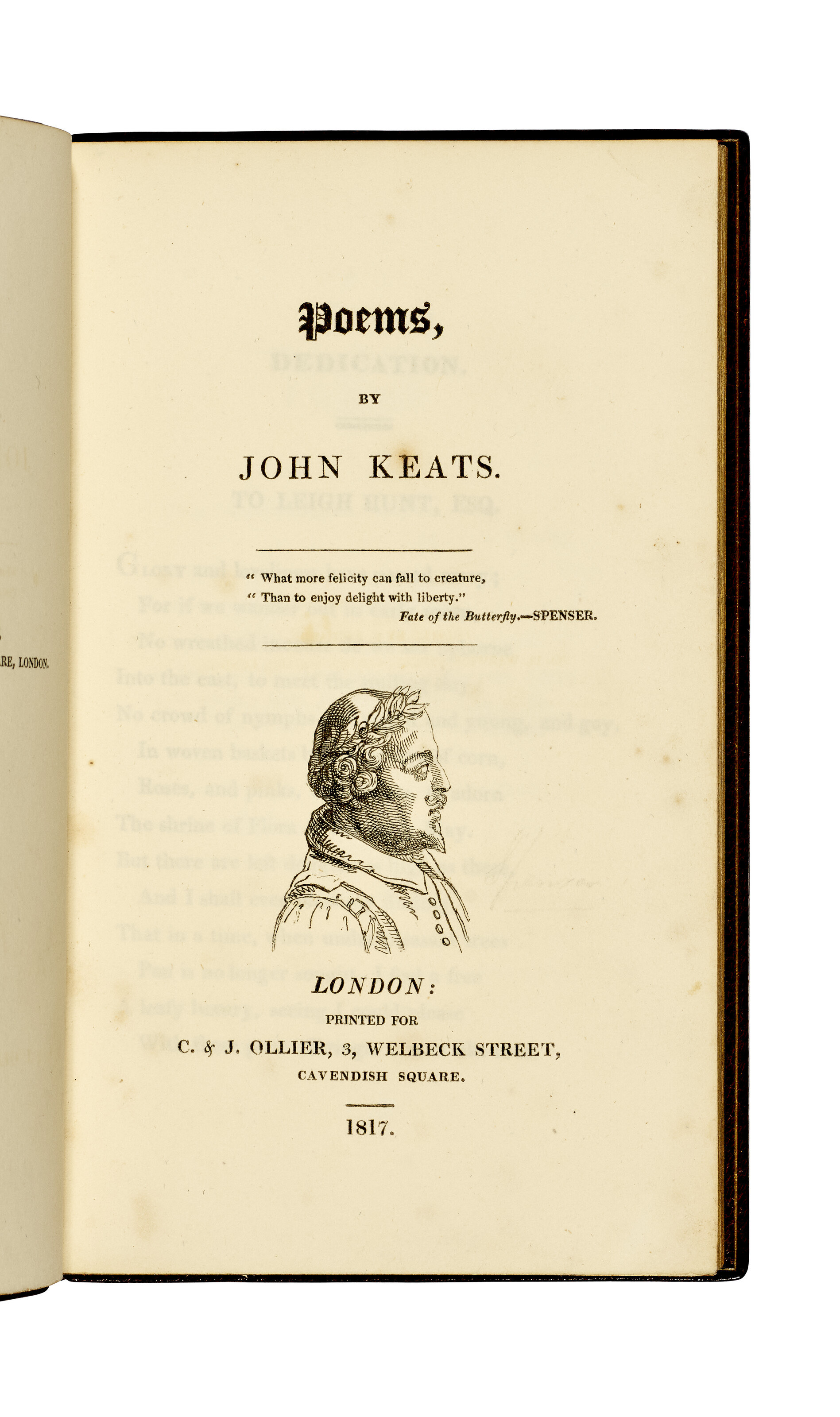 Poems, John Keats, 1817 | Christie’s