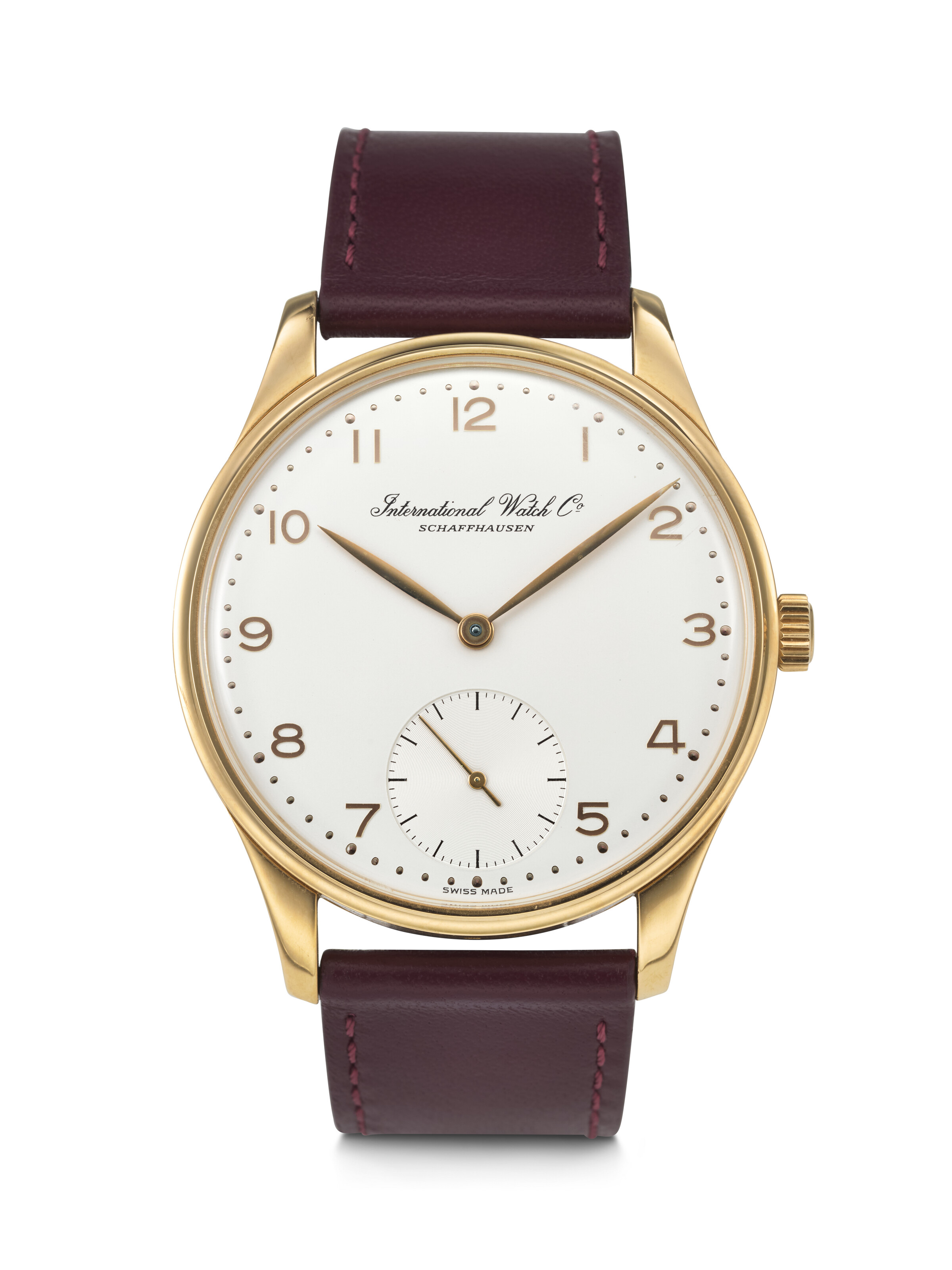 IWC, LIMITED EDITION PINK GOLD 'PORTUGUESE' FOR THEIR 125TH ANNIVERSARY ...