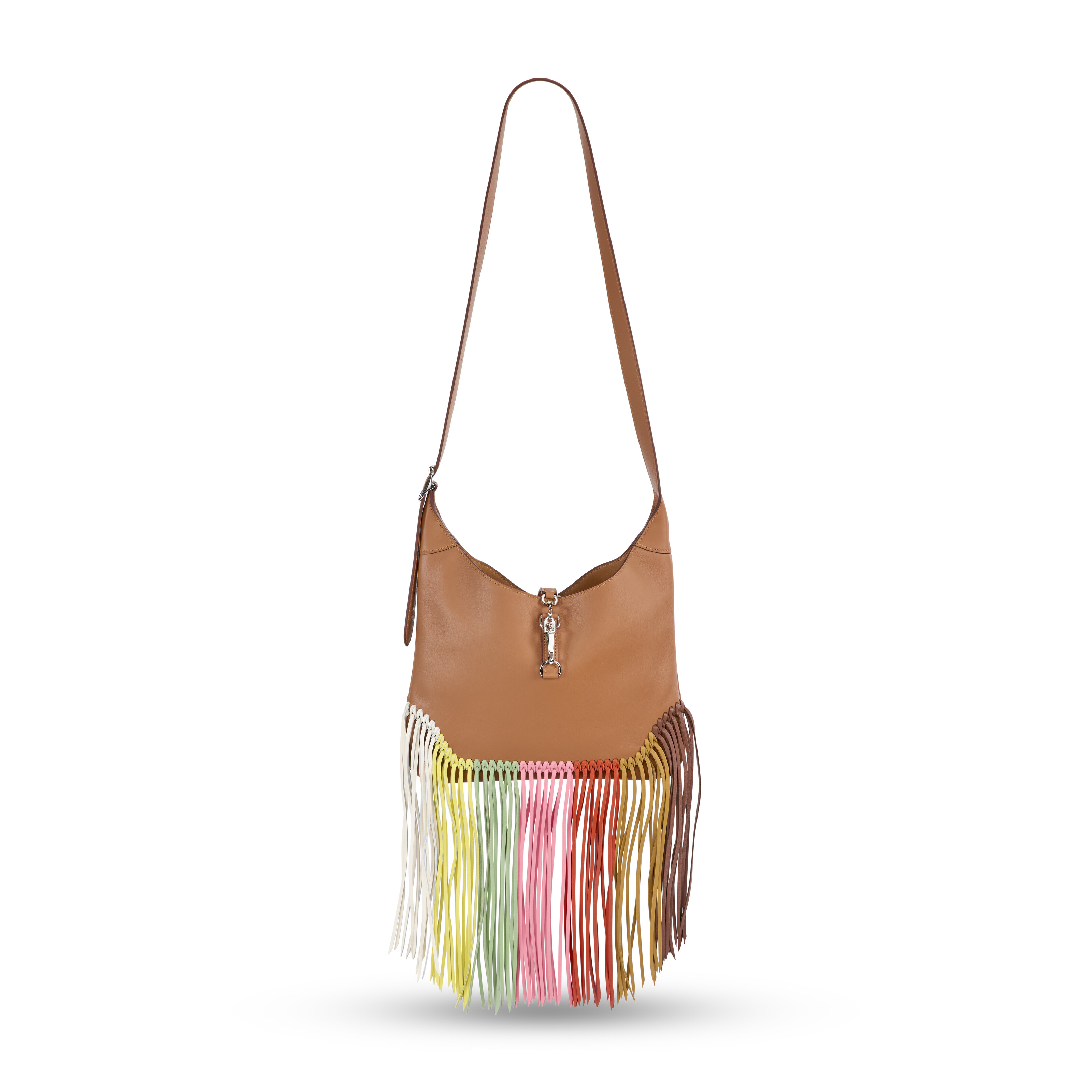 A LIMITED EDITION GOLD SWIFT LEATHER ANATE RAINBOW TRIM 31 WITH ...
