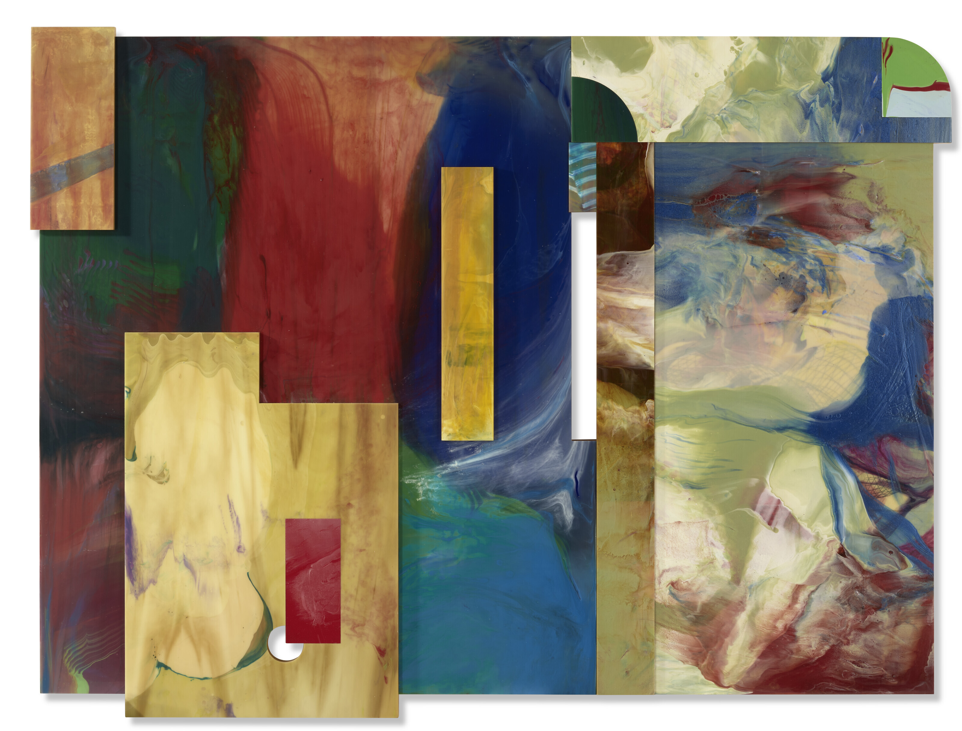 SAM GILLIAM (1933-2022), Like Celadon and Other Color Rhythms | Christie’s