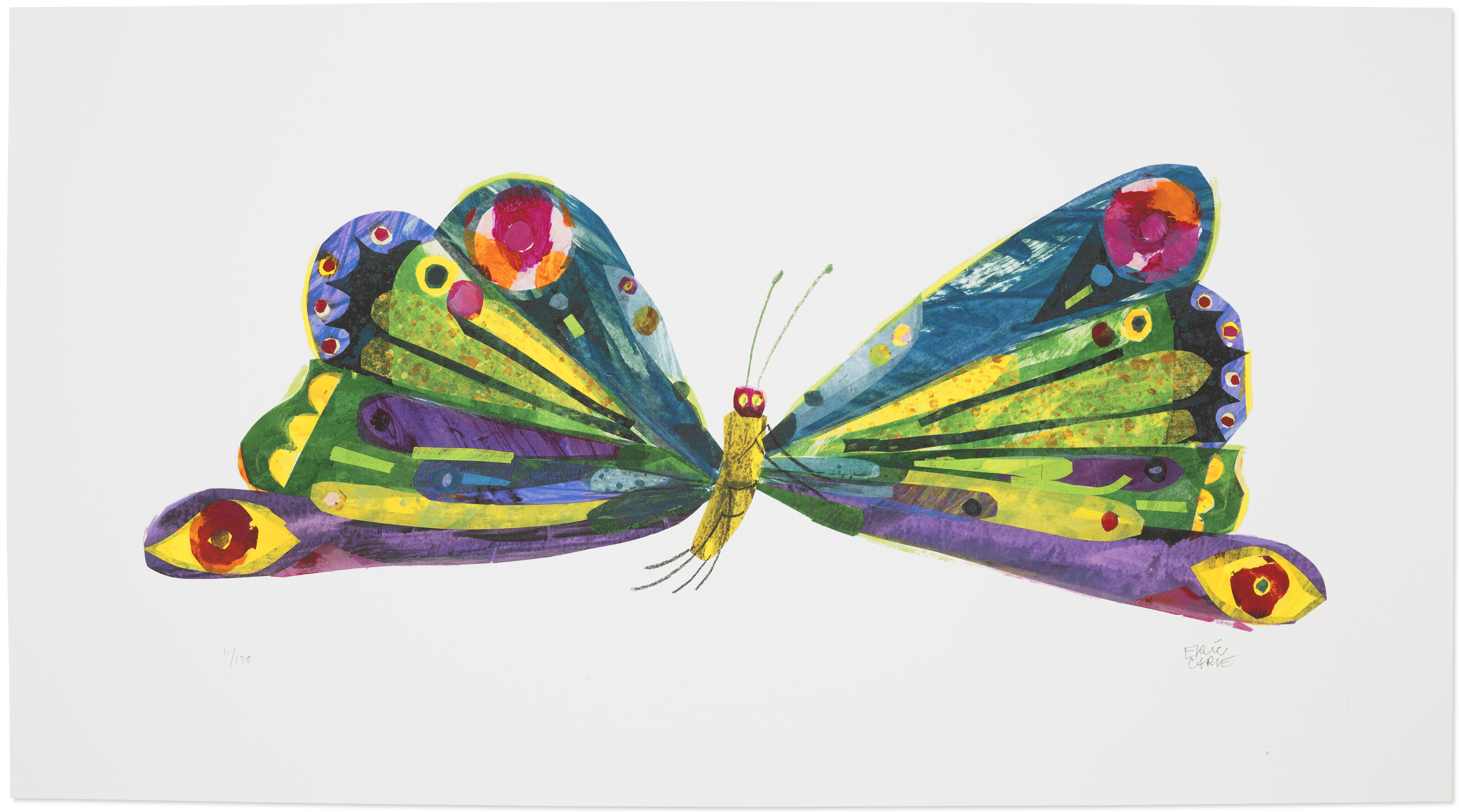 ERIC CARLE (1929-2021), Butterfly | Christie’s