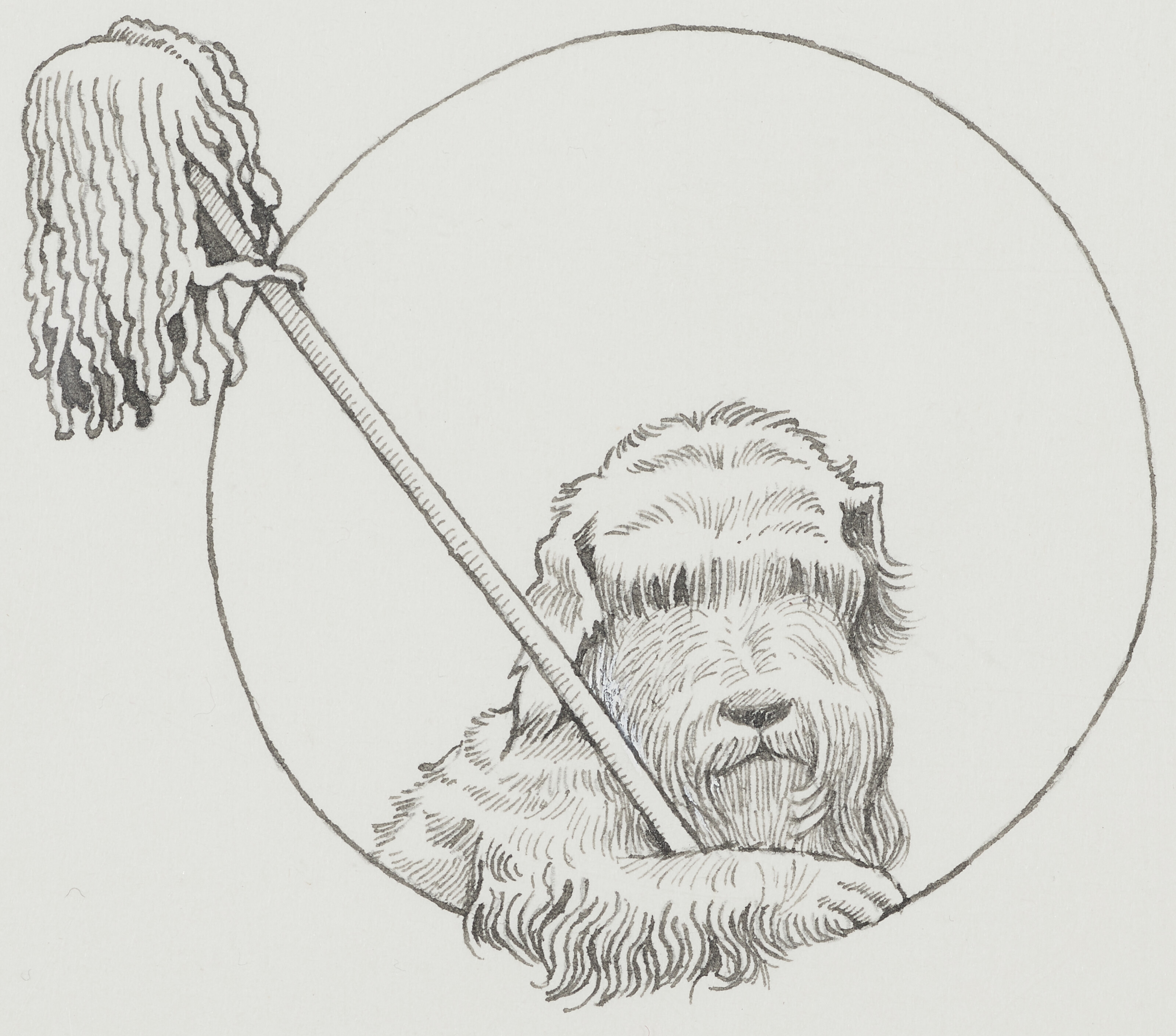 MAURICE SENDAK (1928-2012), Jennie and the Mop, from Higglety Pigglety ...