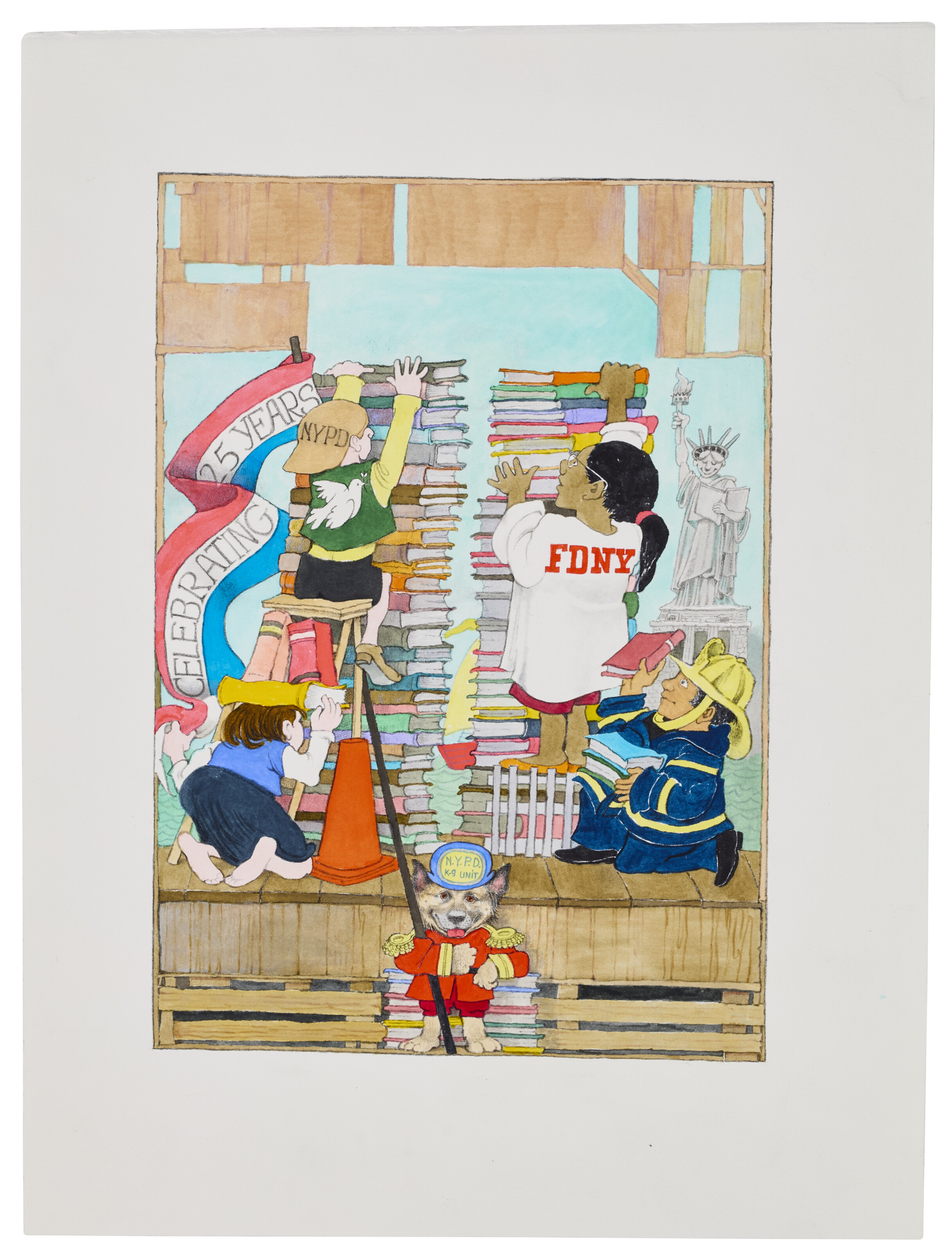 MAURICE SENDAK (1928-2012), New York Is Book Country, 25th Anniversary ...