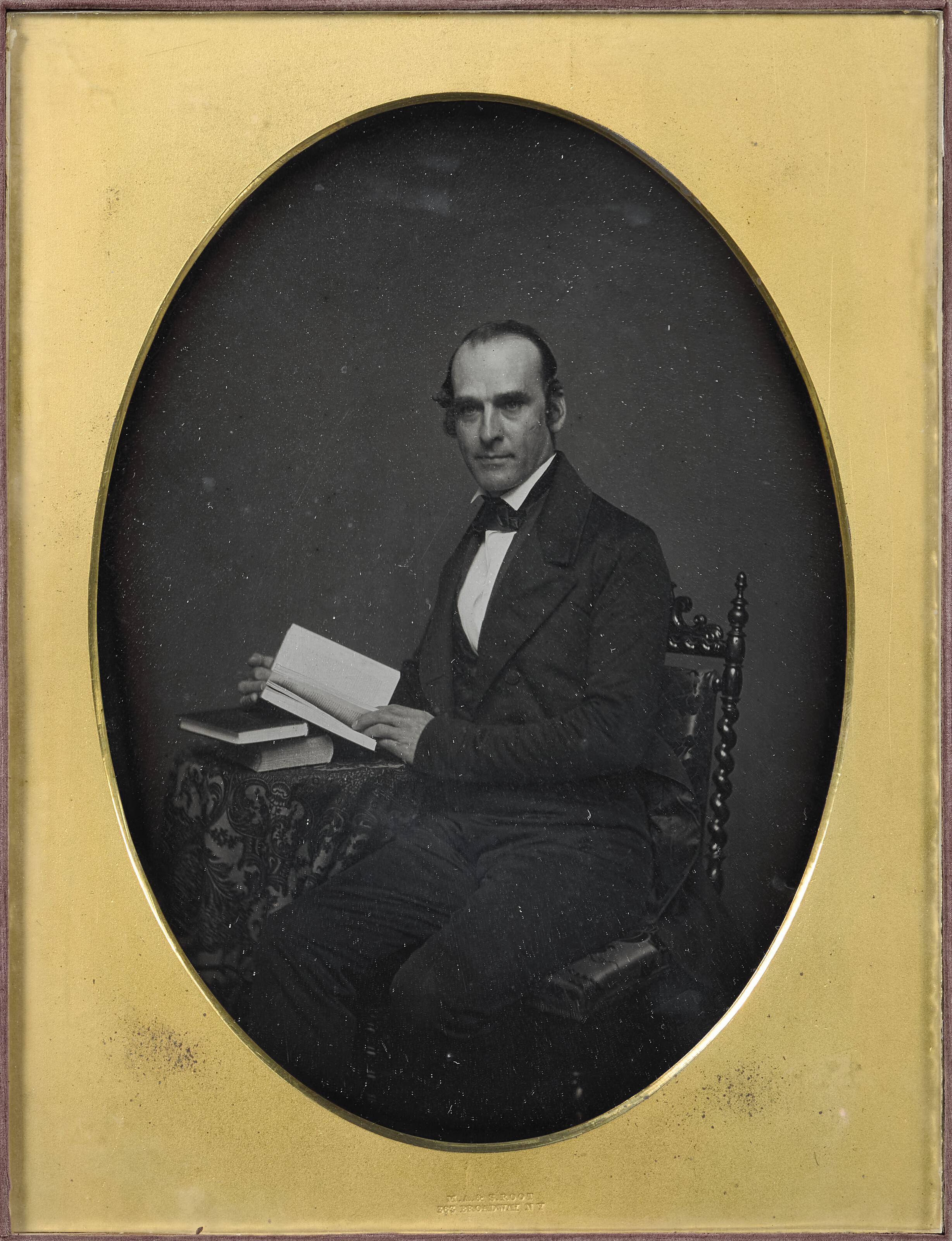 MARCUS AURELIUS ROOT (1808-1888), Gentleman Reading, c. 1848 | Christie’s