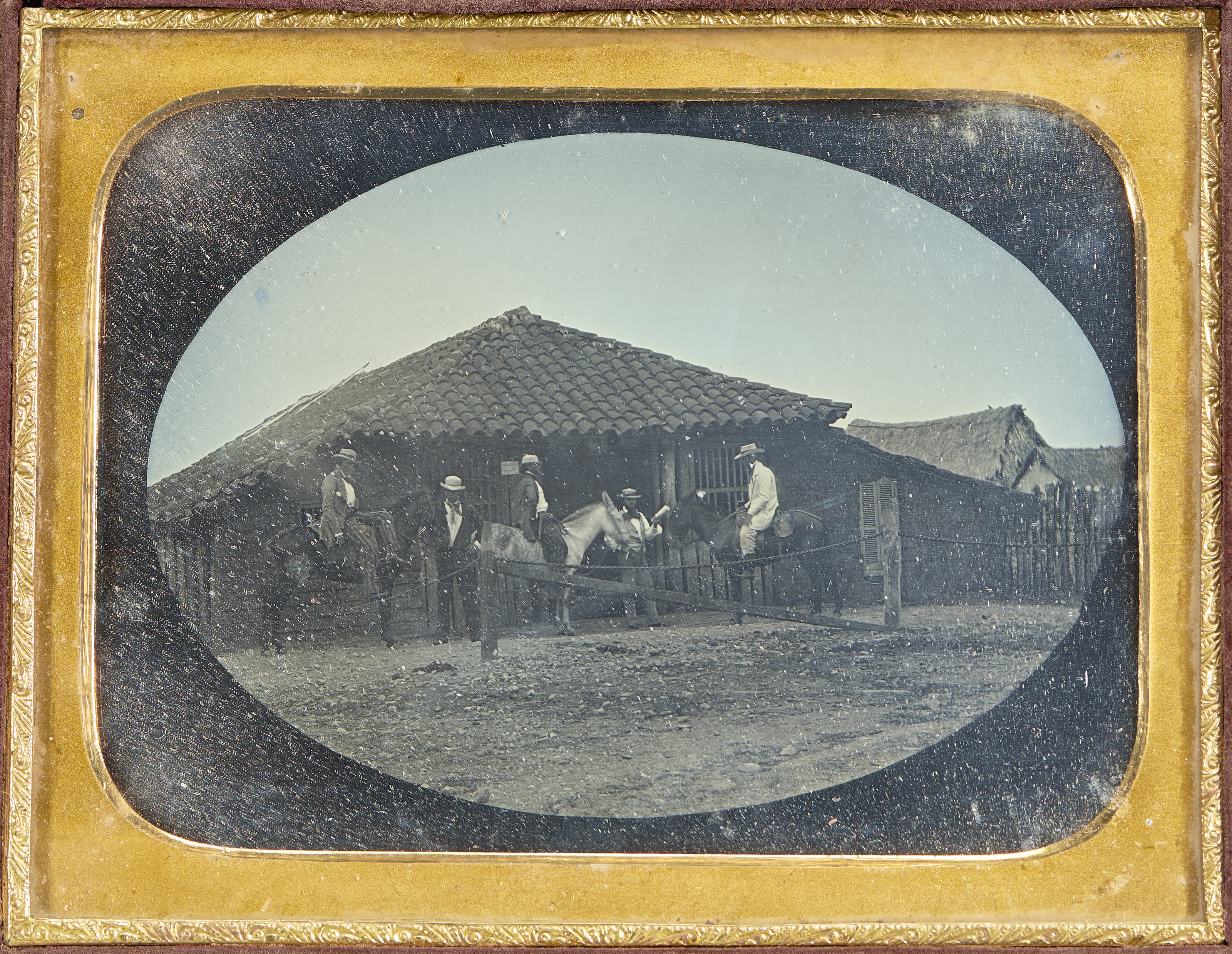 UNKNOWN PHOTOGRAPHER, Men on Horseback, Possibly in Latin America, c ...